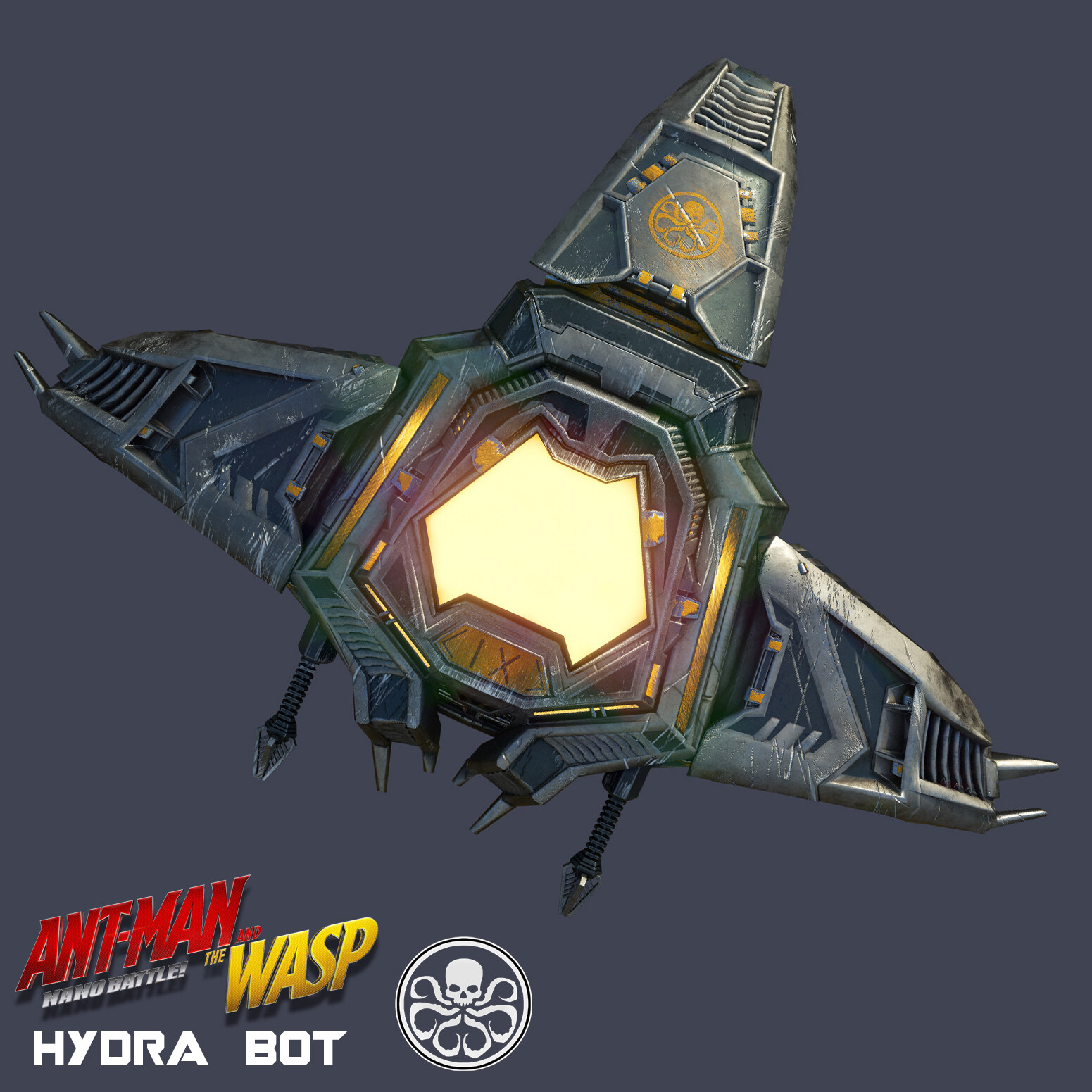 ArtStation - Antman and the Wasp Nano Battle Bots