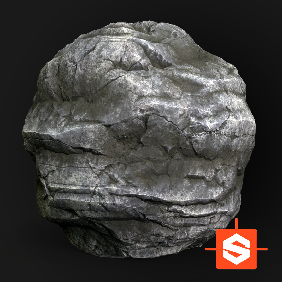 ArtStation - Procedural Rock Material