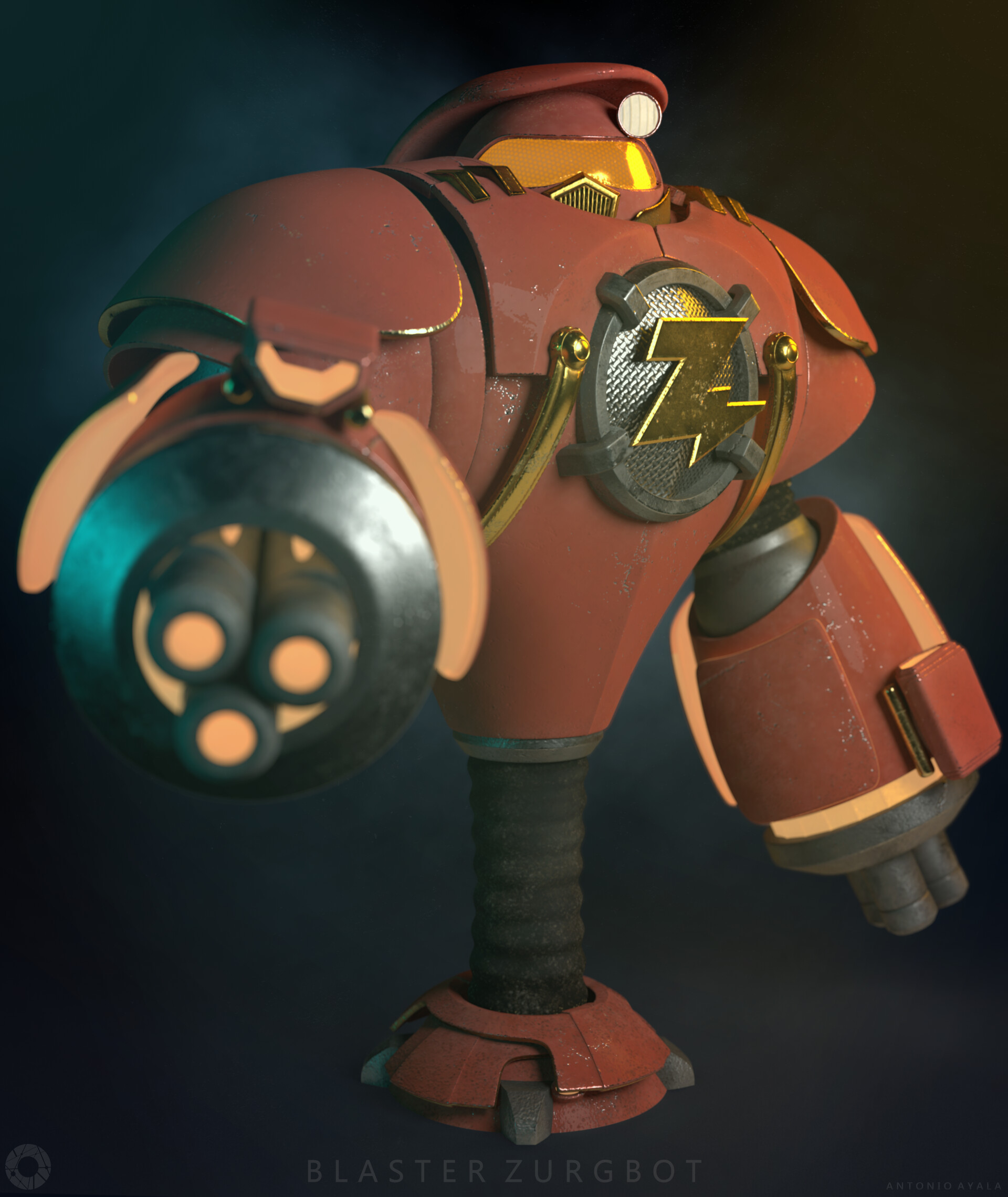 ArtStation - Blaster Zurgbot | Toy Story Fanart
