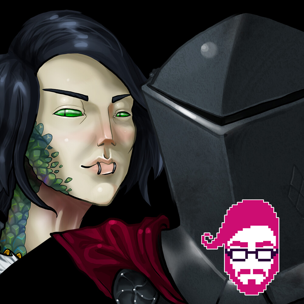 ArtStation - Pathfinder RPG NPC Face Portraits (2)