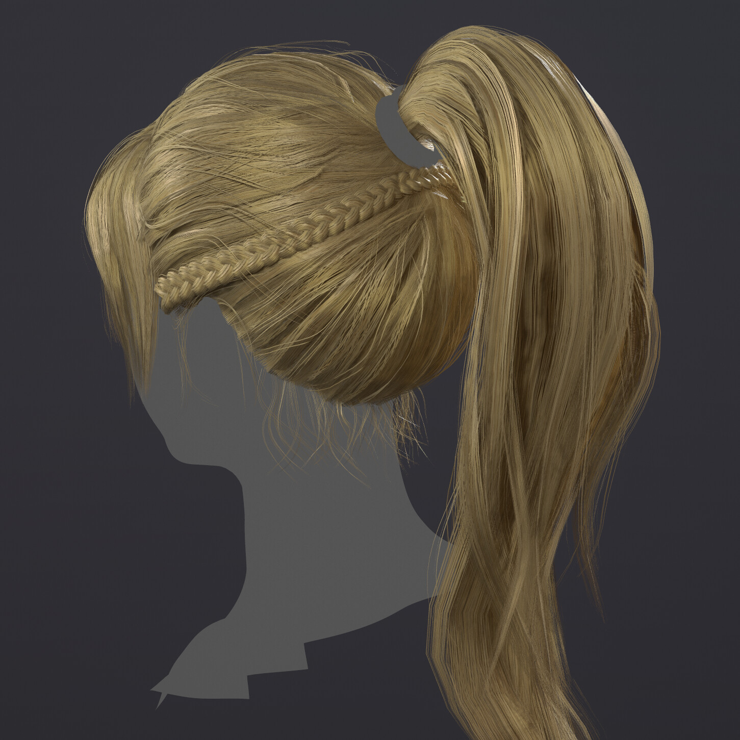 ArtStation - realtime hair