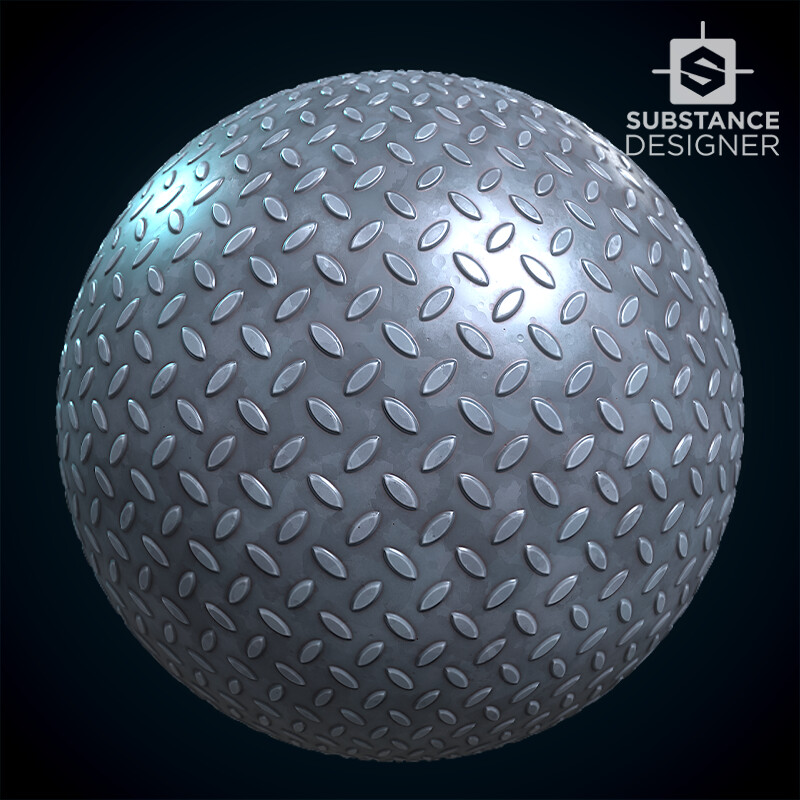 ArtStation - Stylized Metal Material