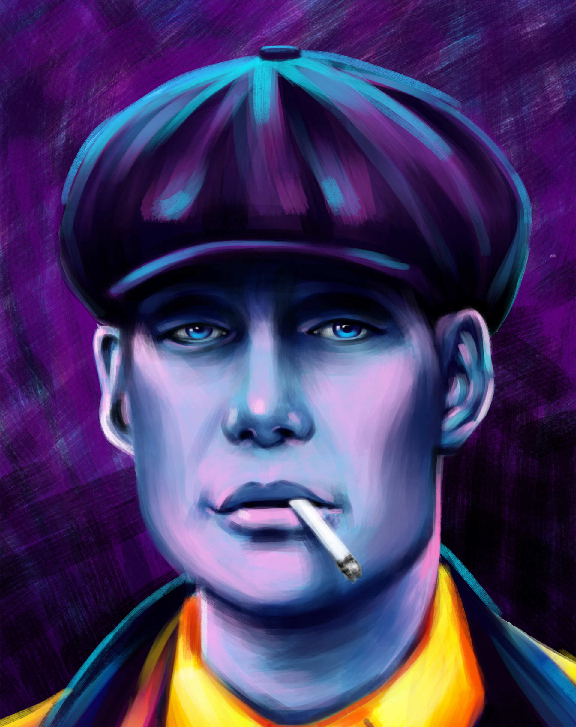 ArtStation - Thomas Shelby / retrato