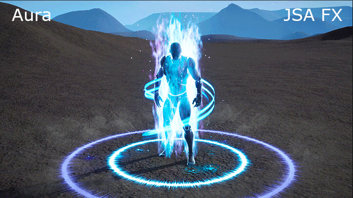 ArtStation - JSA Game Aura FX 2020