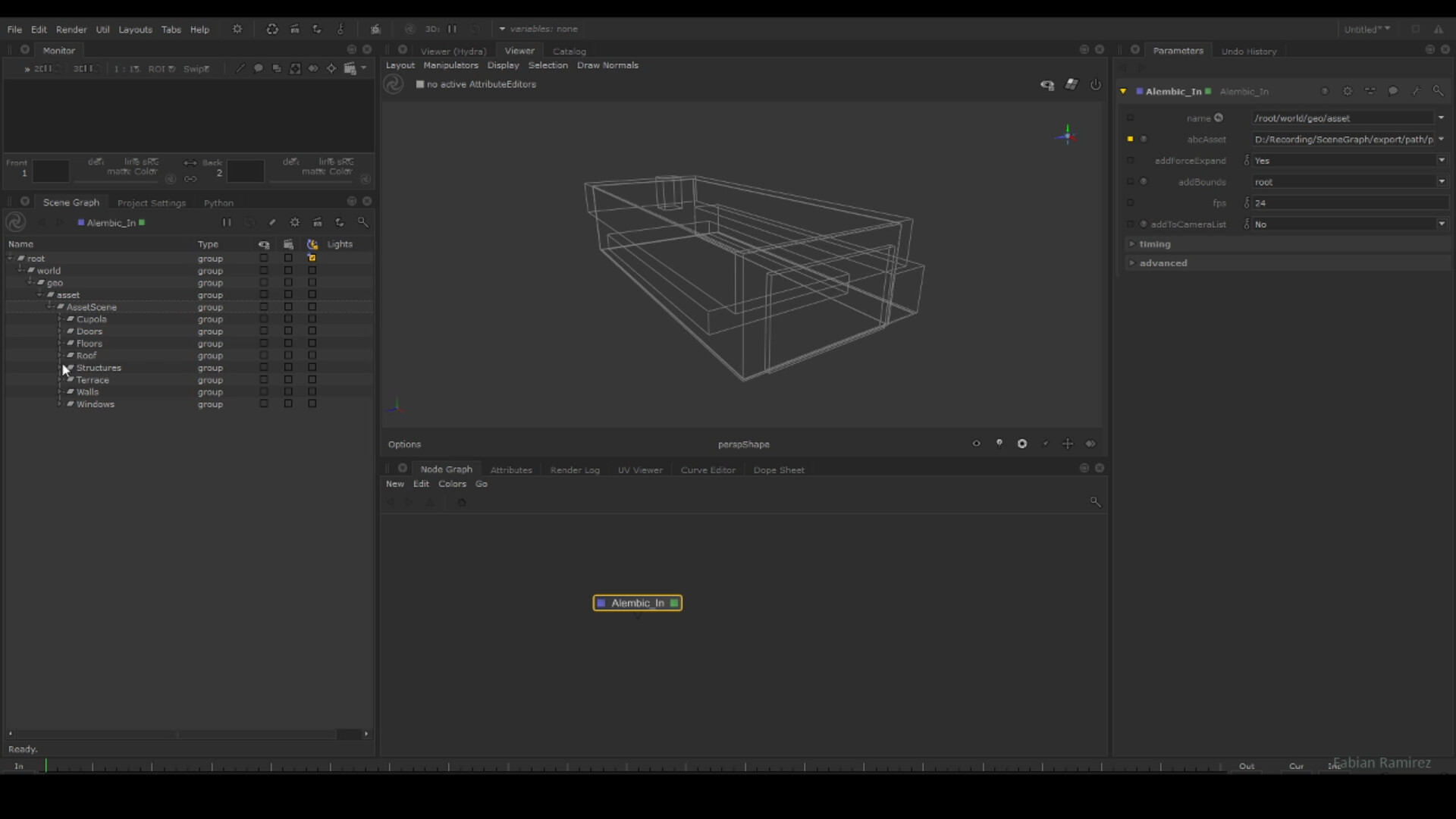 ArtStation - simple houdini2SceneGraph