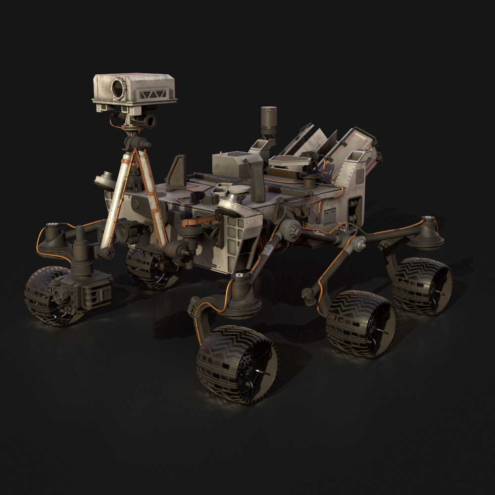 ArtStation - Rover Curiosity