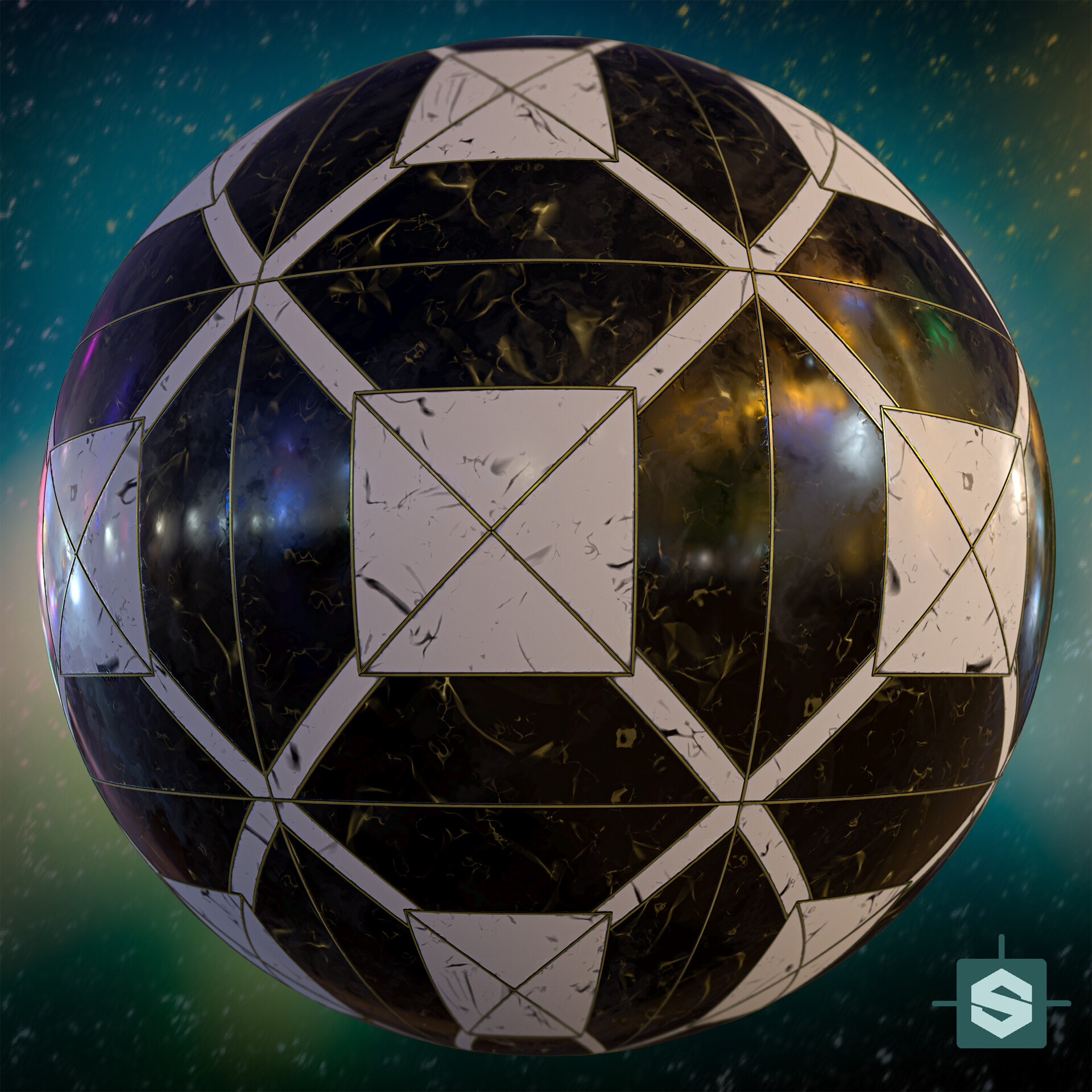 ArtStation - Marlbe floor Material