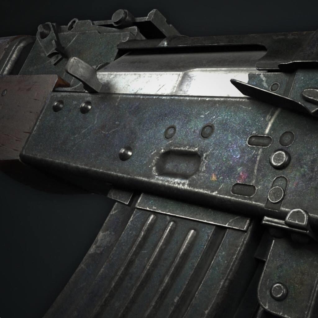 ArtStation - AKM Assault Rifle