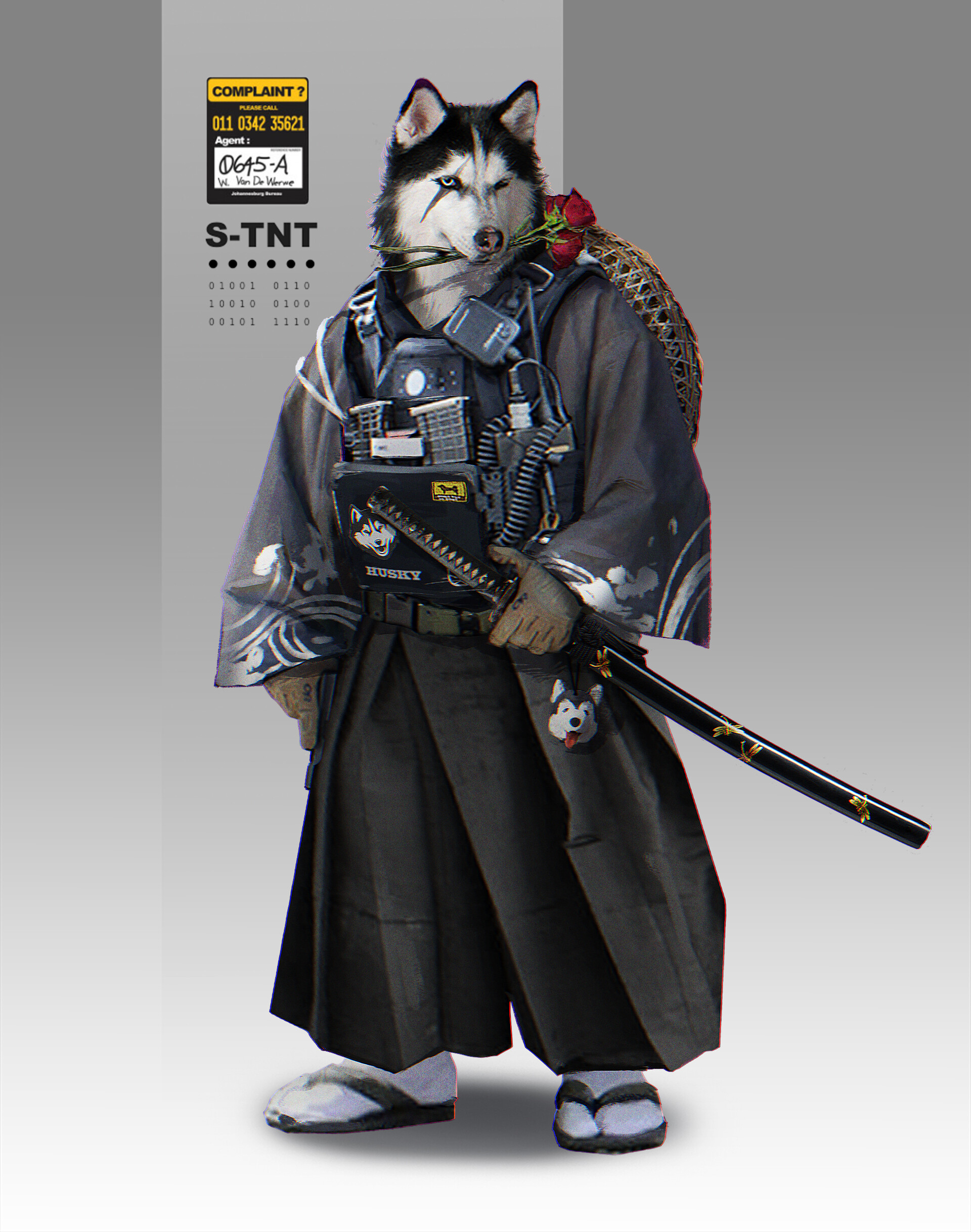 ArtStation - HUSKY SAMURAI