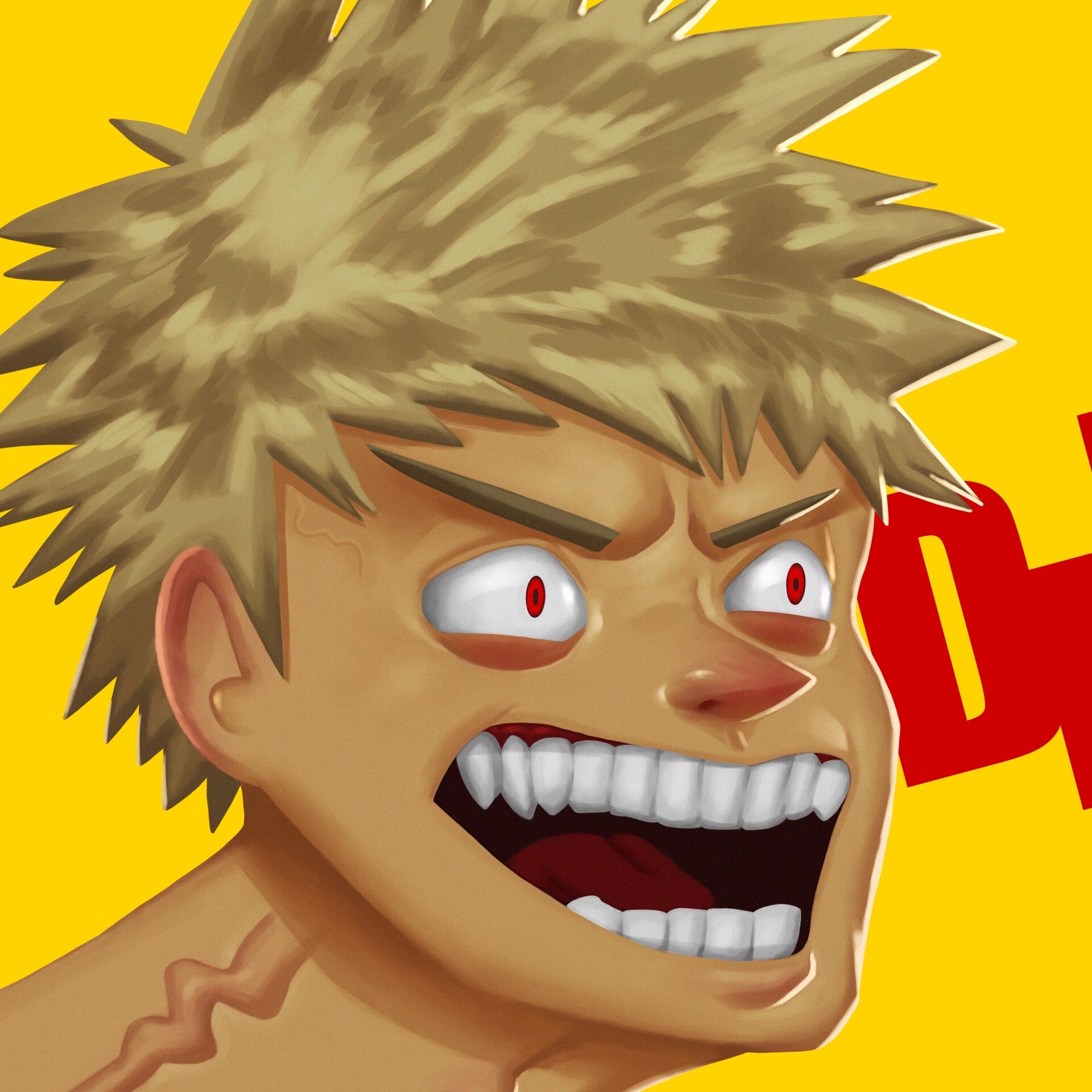 ArtStation - Angry Bakugo