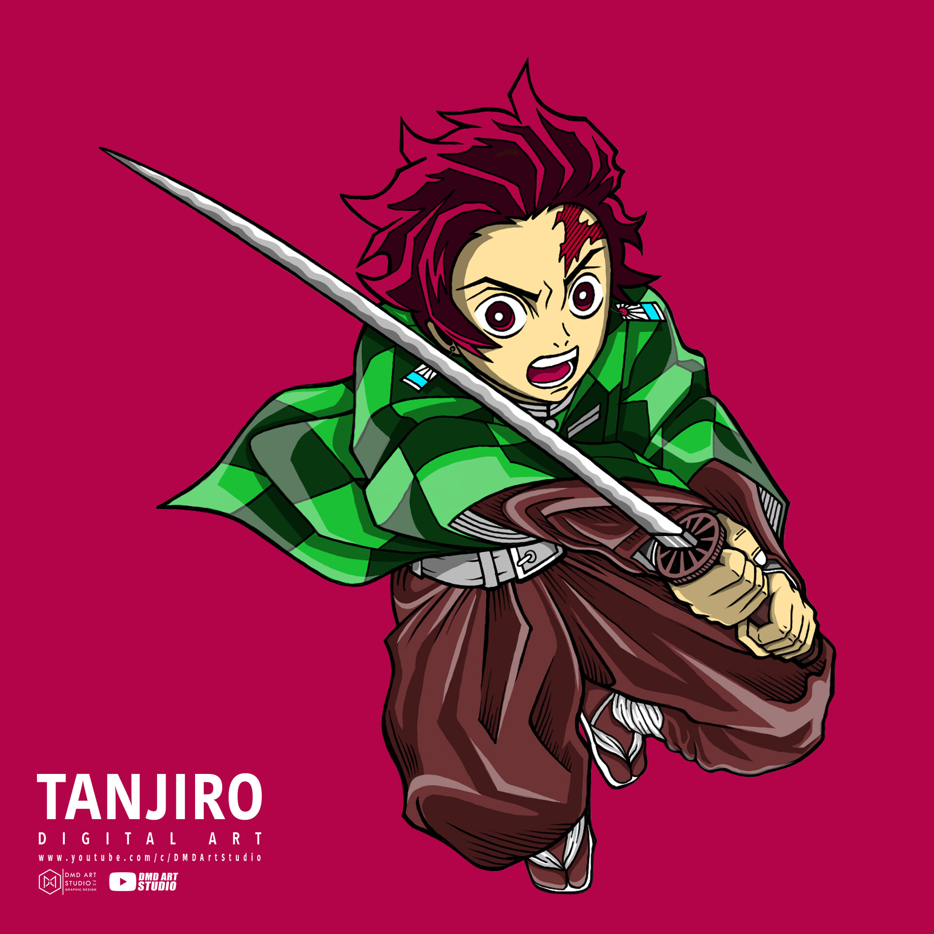 ArtStation - Demon Slayer Tanjiro