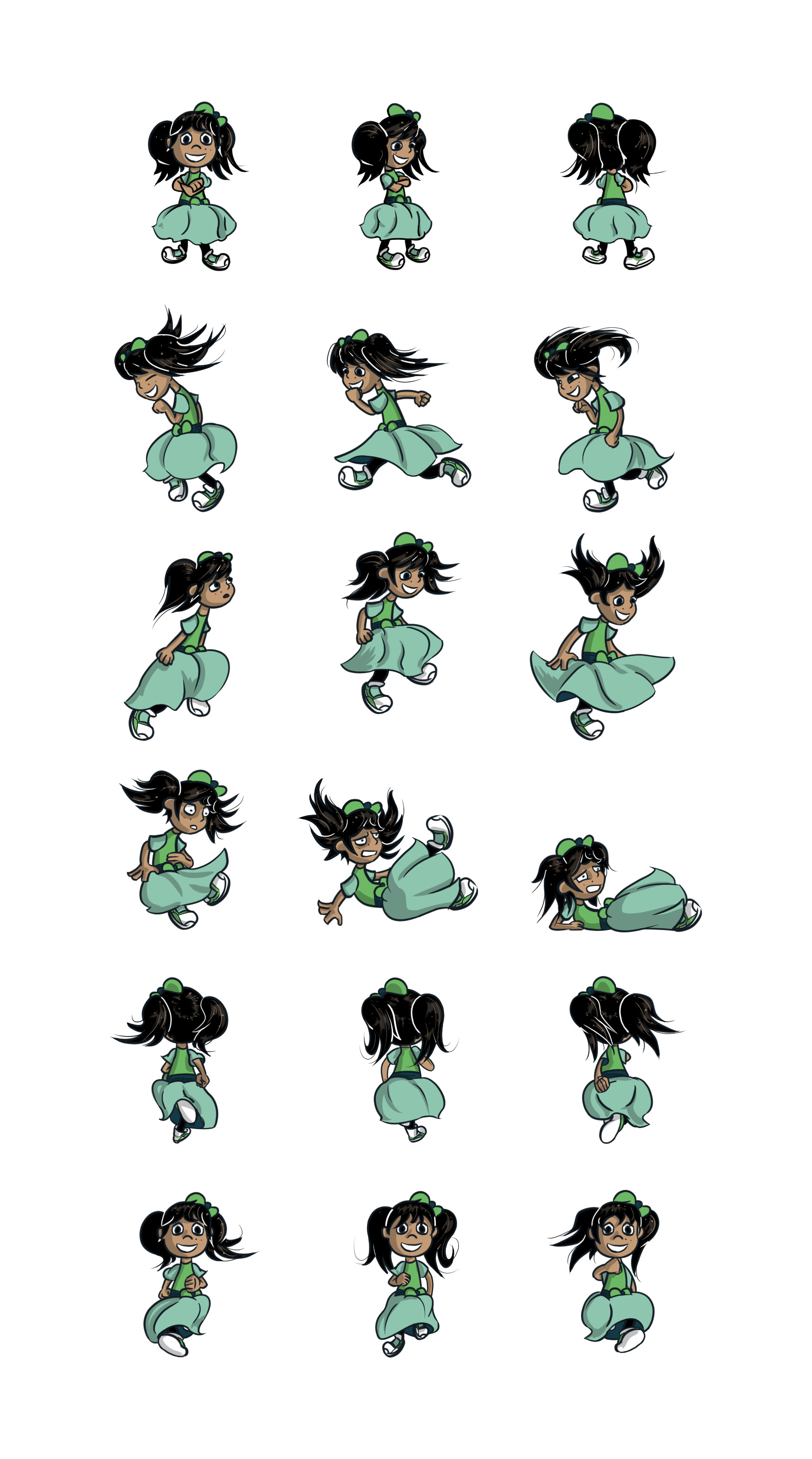 ArtStation - Sprite Sheet, Props and Character Designs for Kids