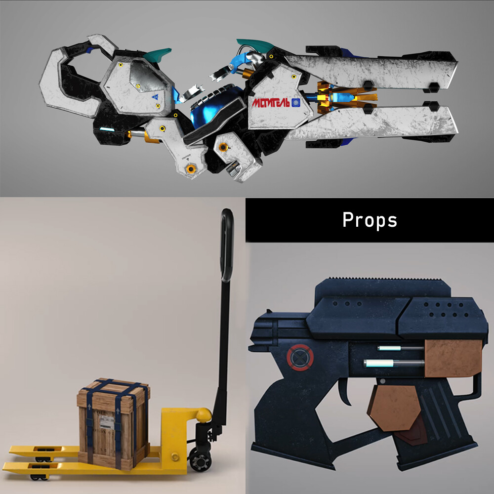 ArtStation - Props : The Take Off