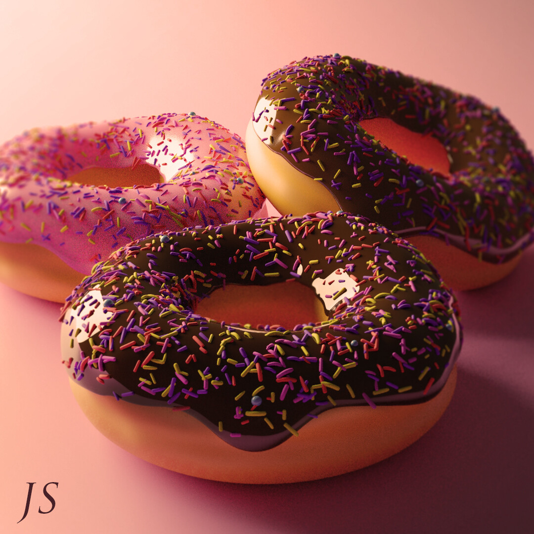 ArtStation - Photo Realistic Donut