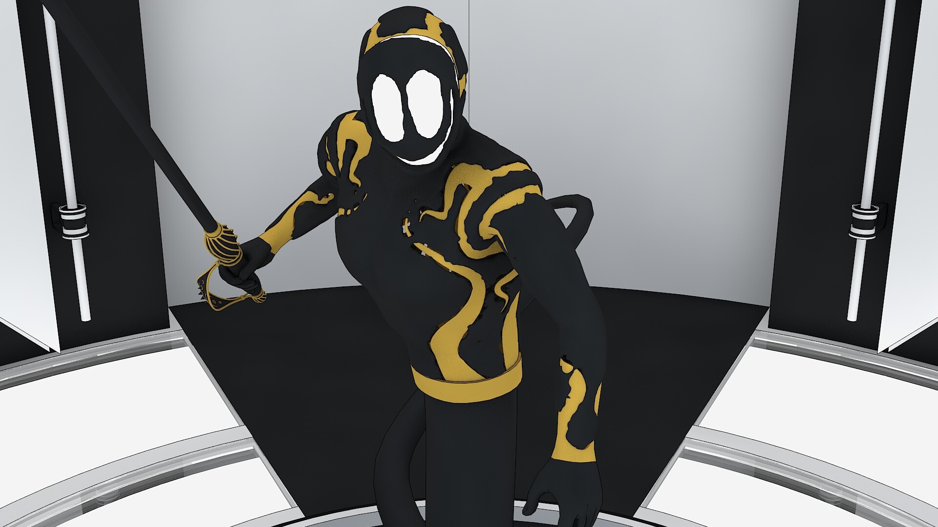 ArtStation - The Cursed Mask Project / Antagonist