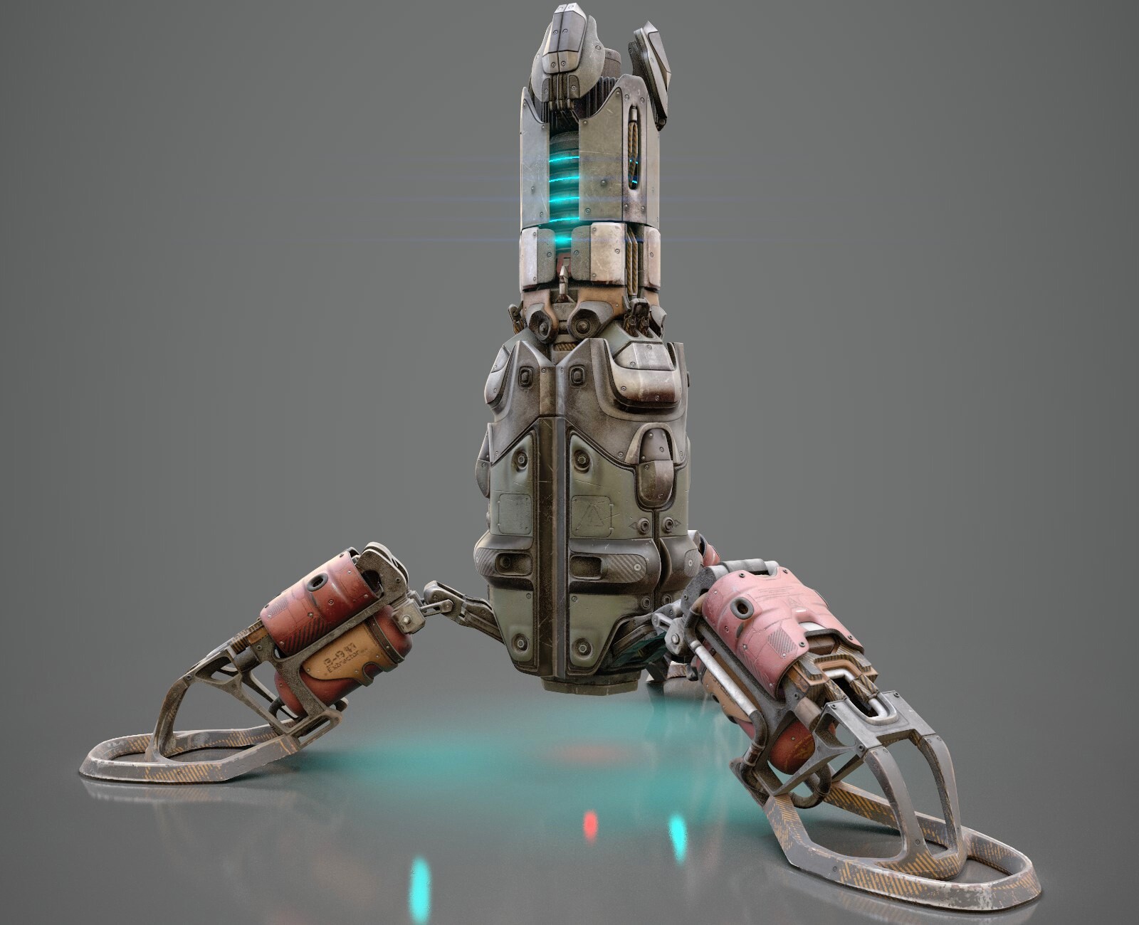 ArtStation - Sci-Fi Beacon 3D model