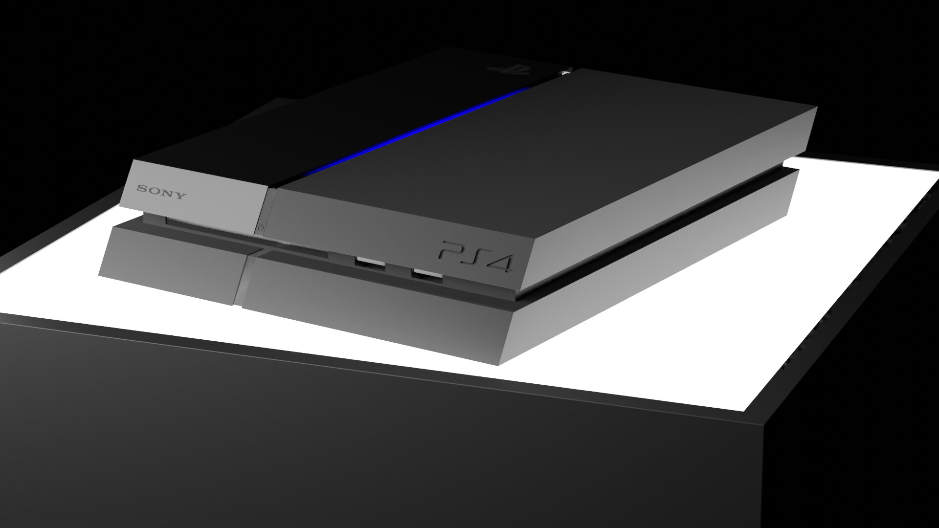 ArtStation - PS4 model presentation