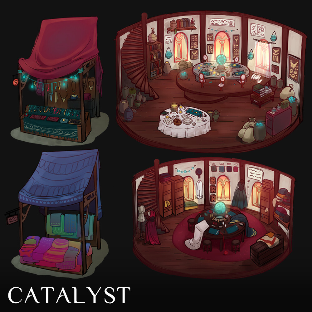 ArtStation - Catalyst - Hynis, the city of discoveries