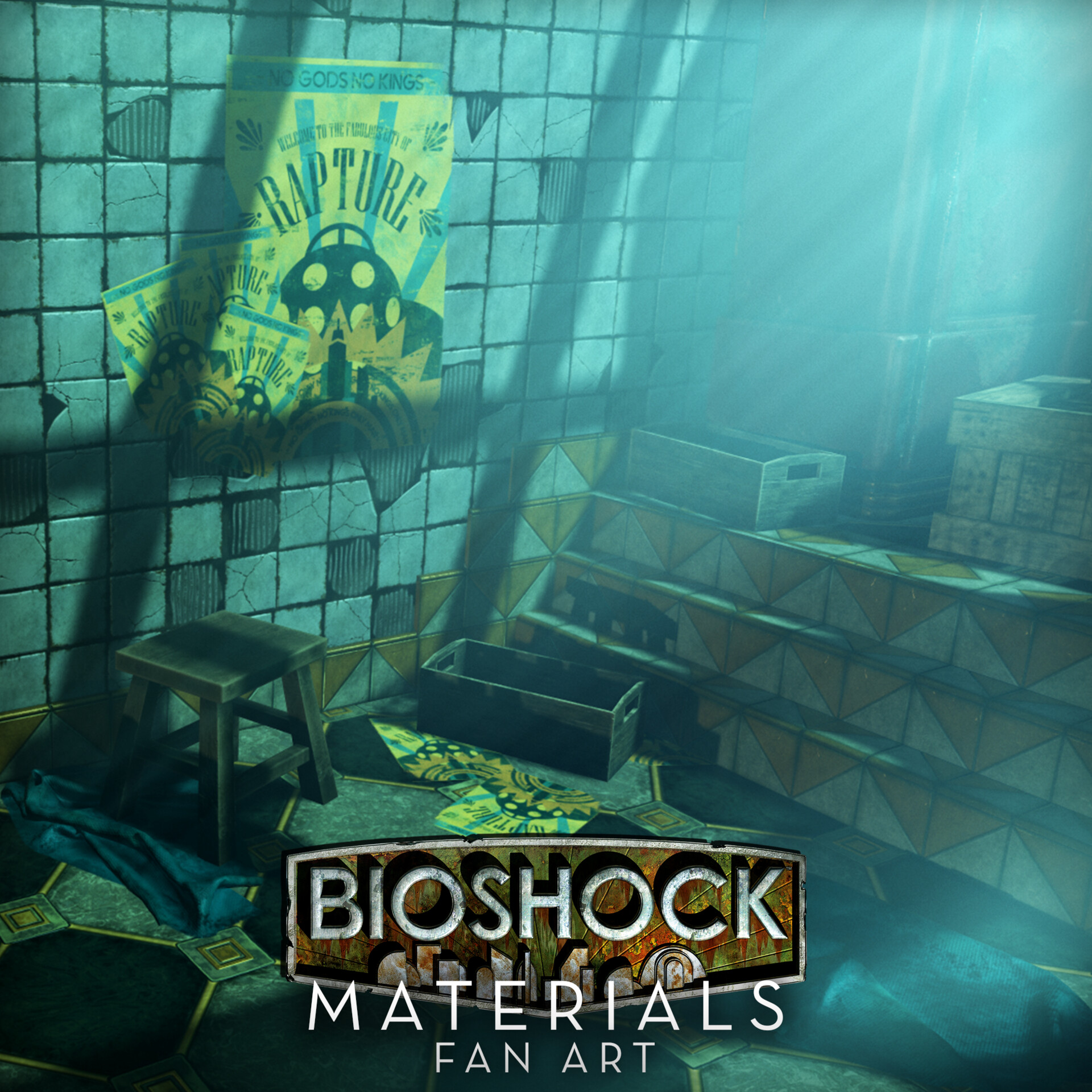 ArtStation - Bioshock Materials - Fan Art