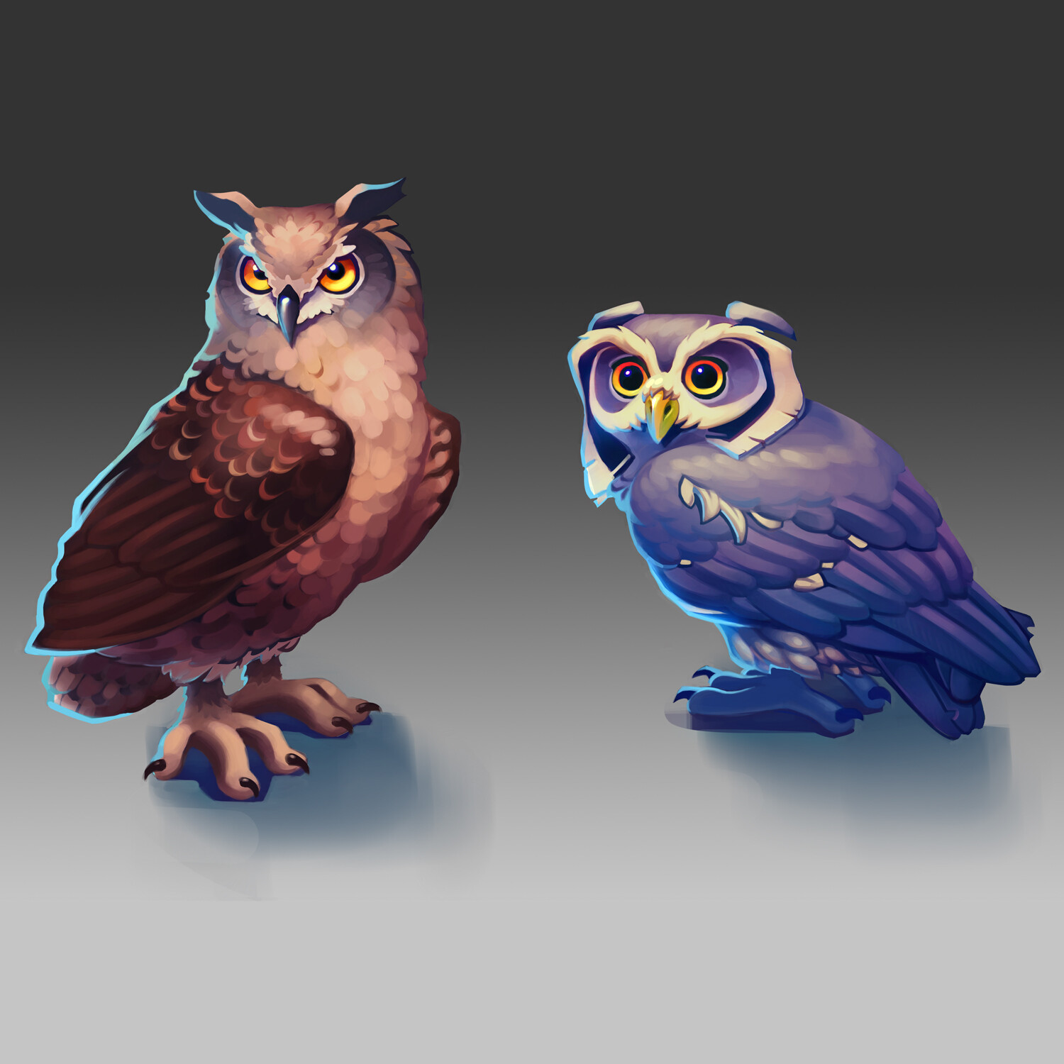 ArtStation - Owls