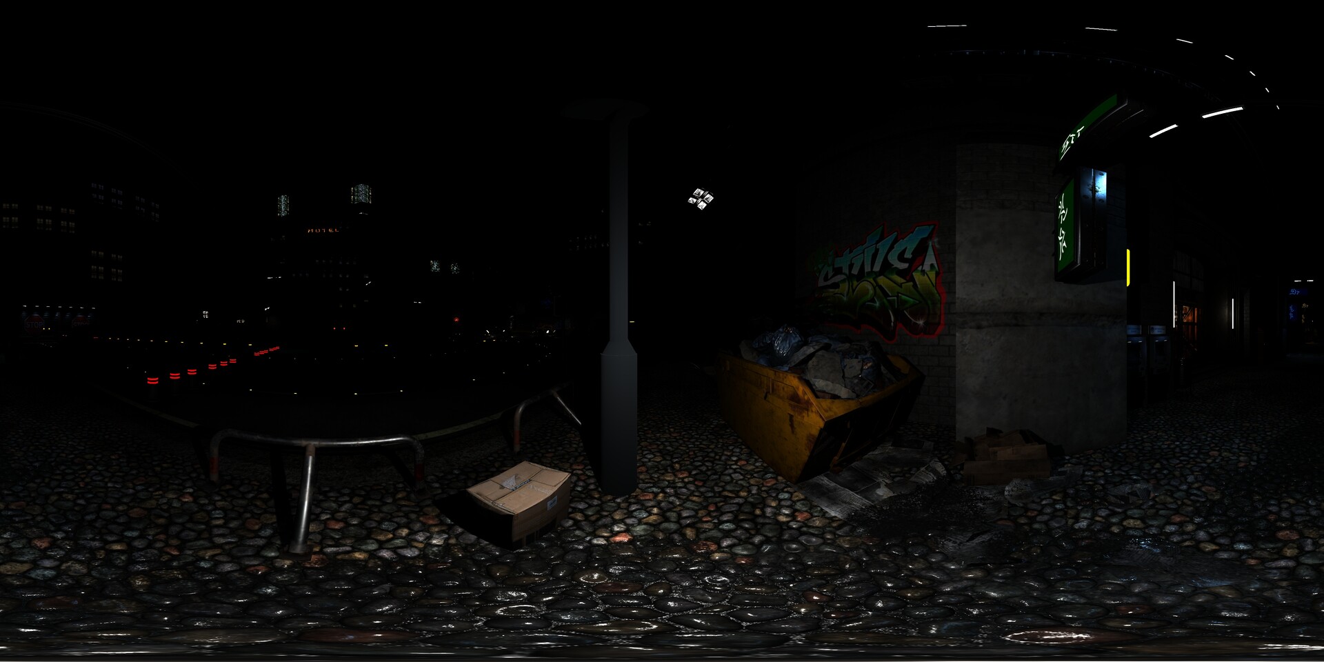 ArtStation - Town Project by_NiutoN