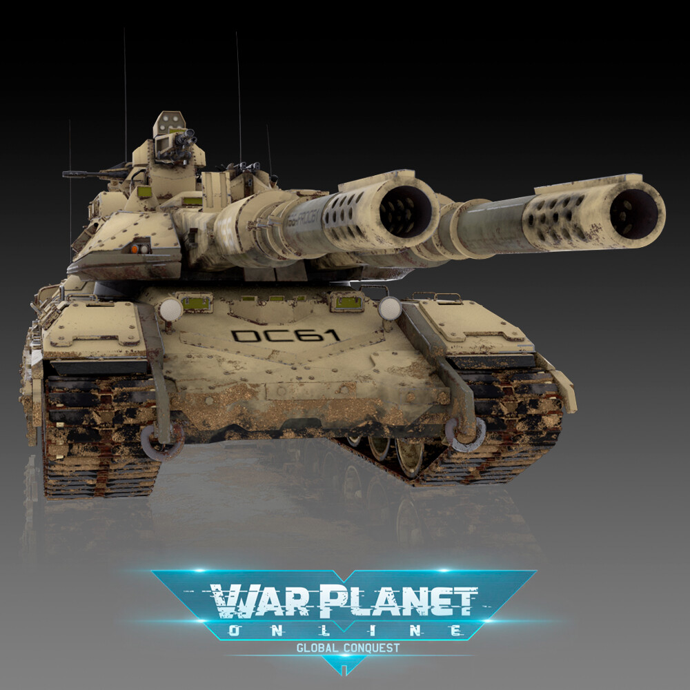 ArtStation - War Planet Online – Battle Tank HD - Marketing assets