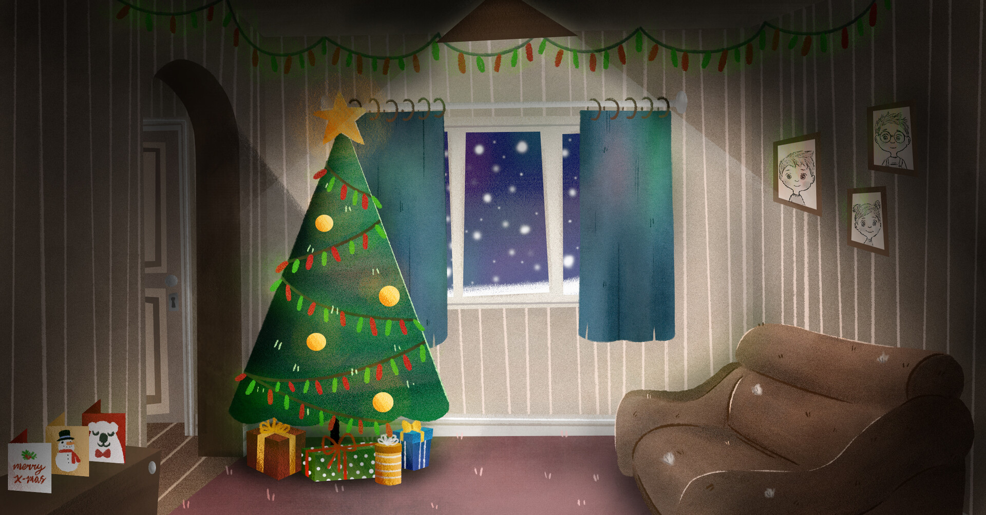 ArtStation - Become a Secret Santa - Action for Children