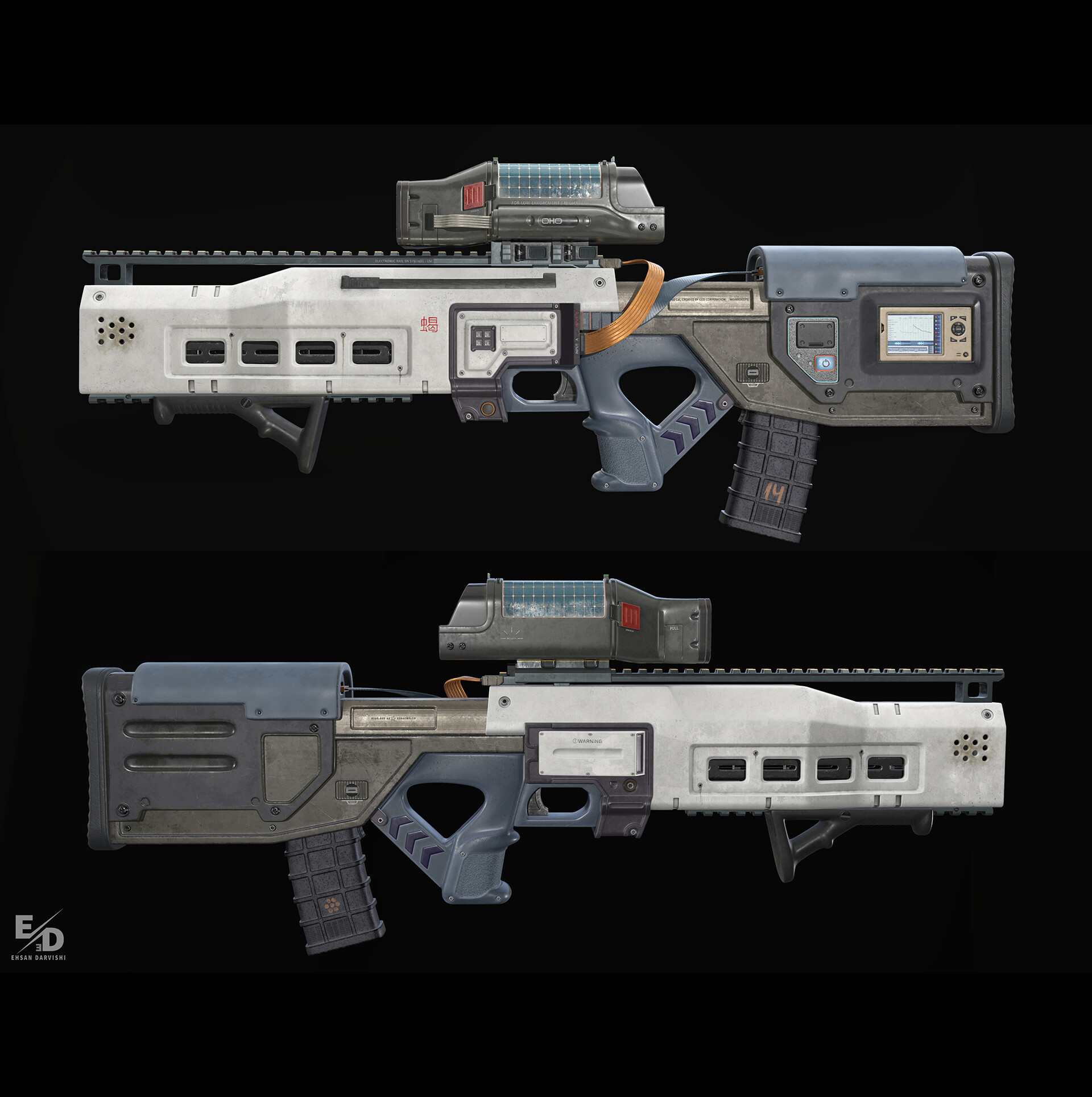 ArtStation - Sci-Fi Weapon