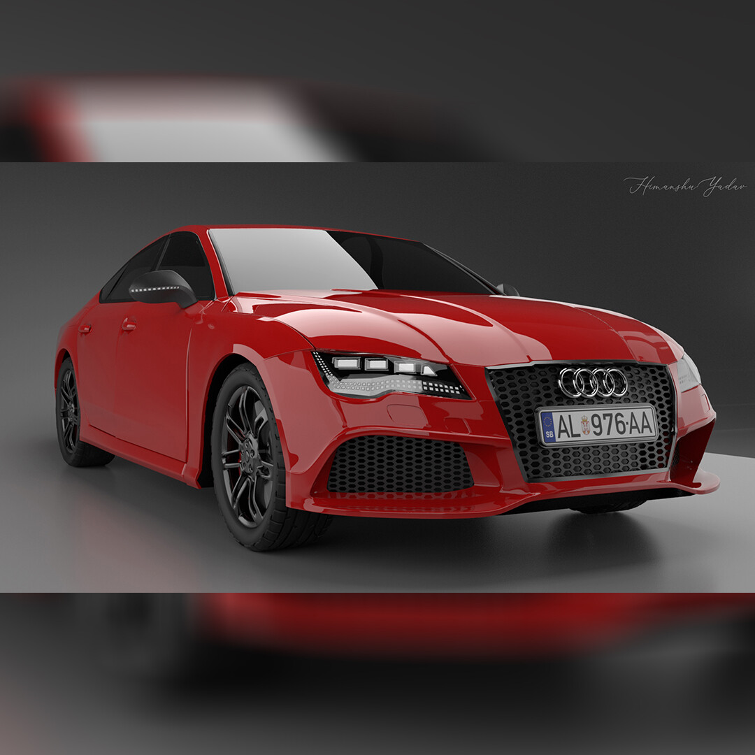 ArtStation - Audi RS7 Sportsback