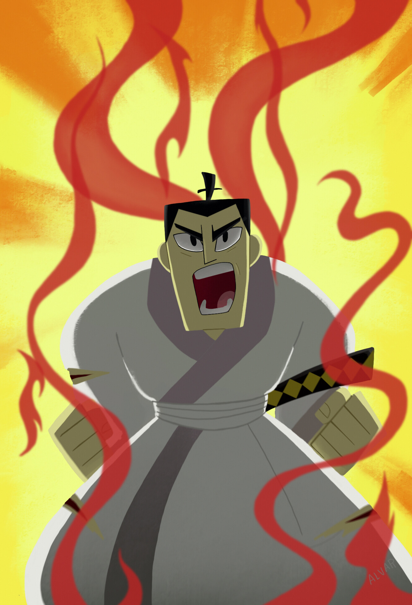 ArtStation - Samurai Jack Fan Art - SixFanArts