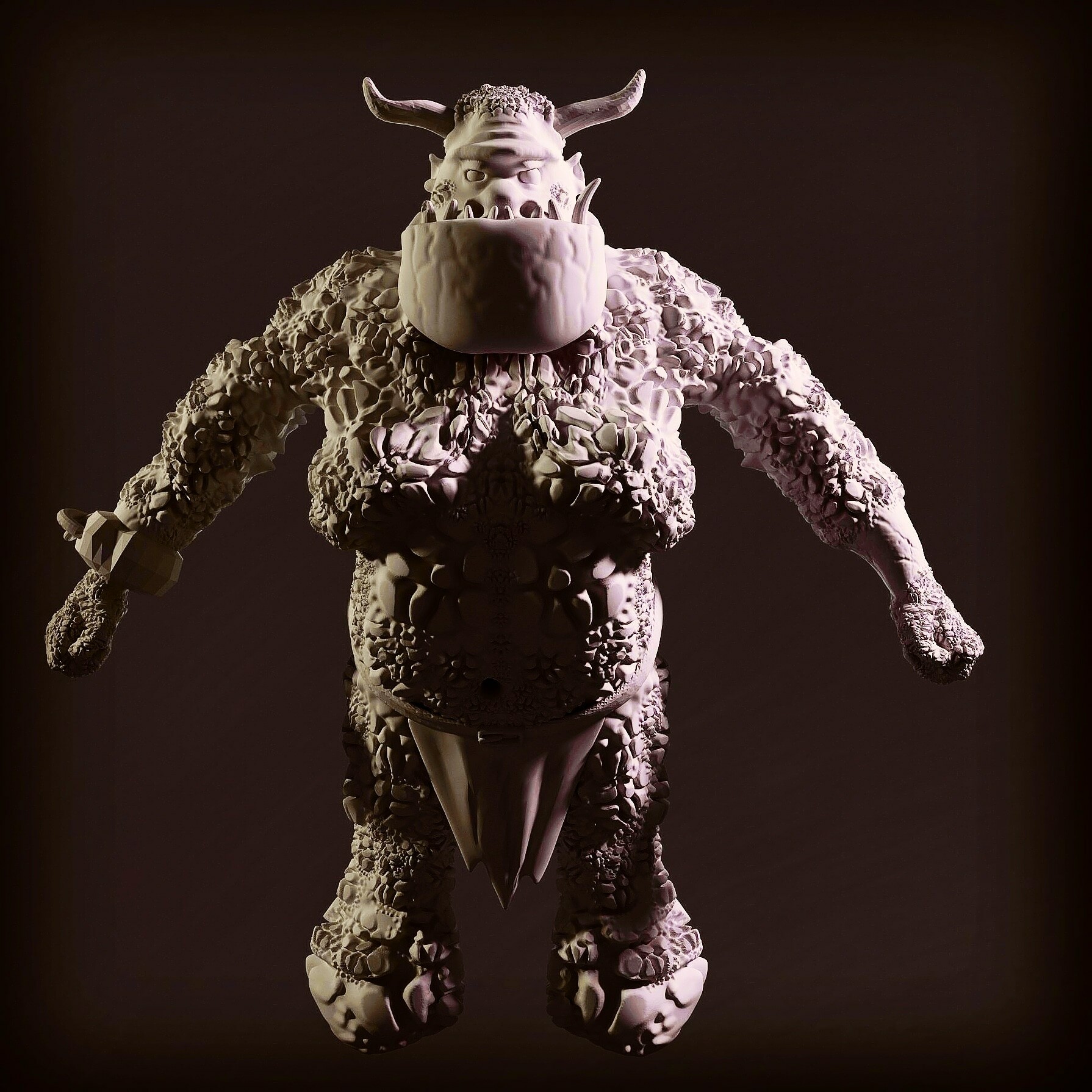 ArtStation - Rock Troll (WIP)
