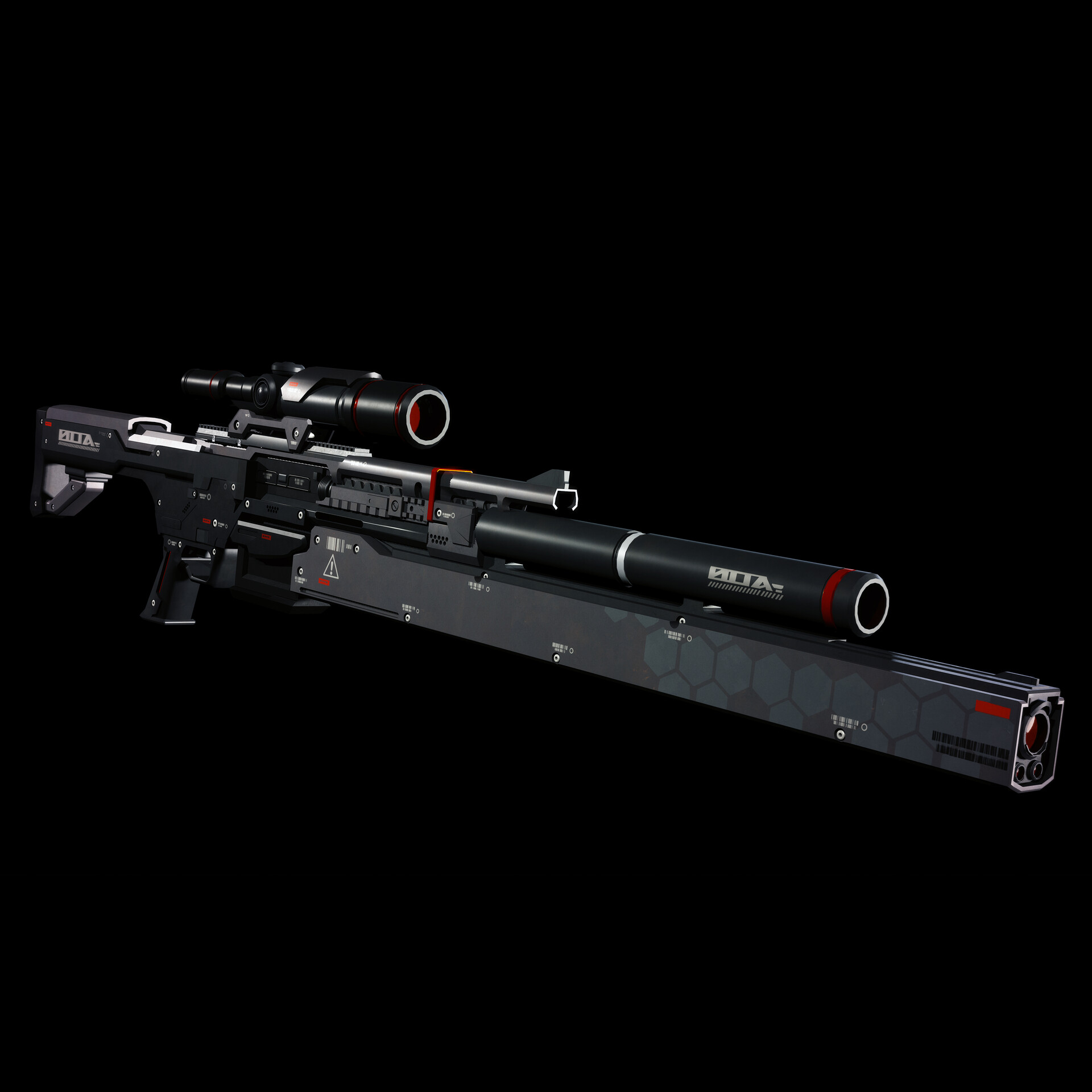 ArtStation - Laser Rifle