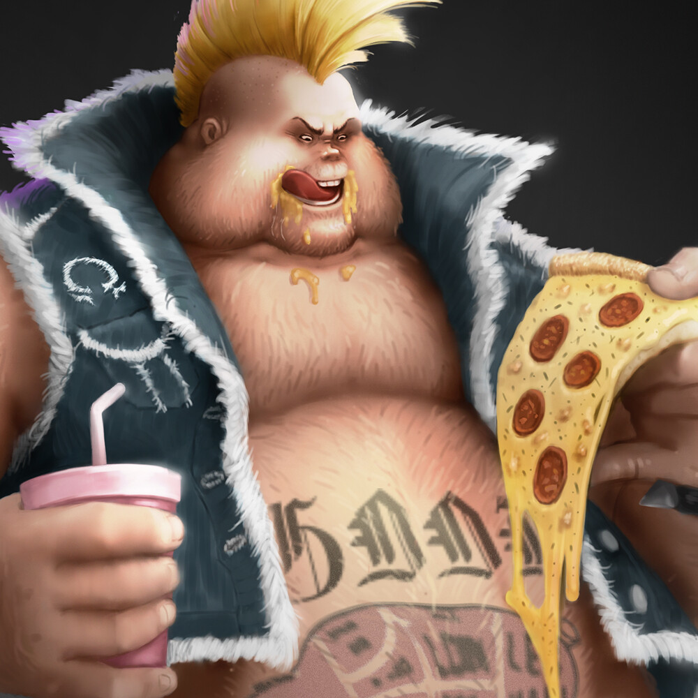 ArtStation - BLOB - XMEN FanArt Collab