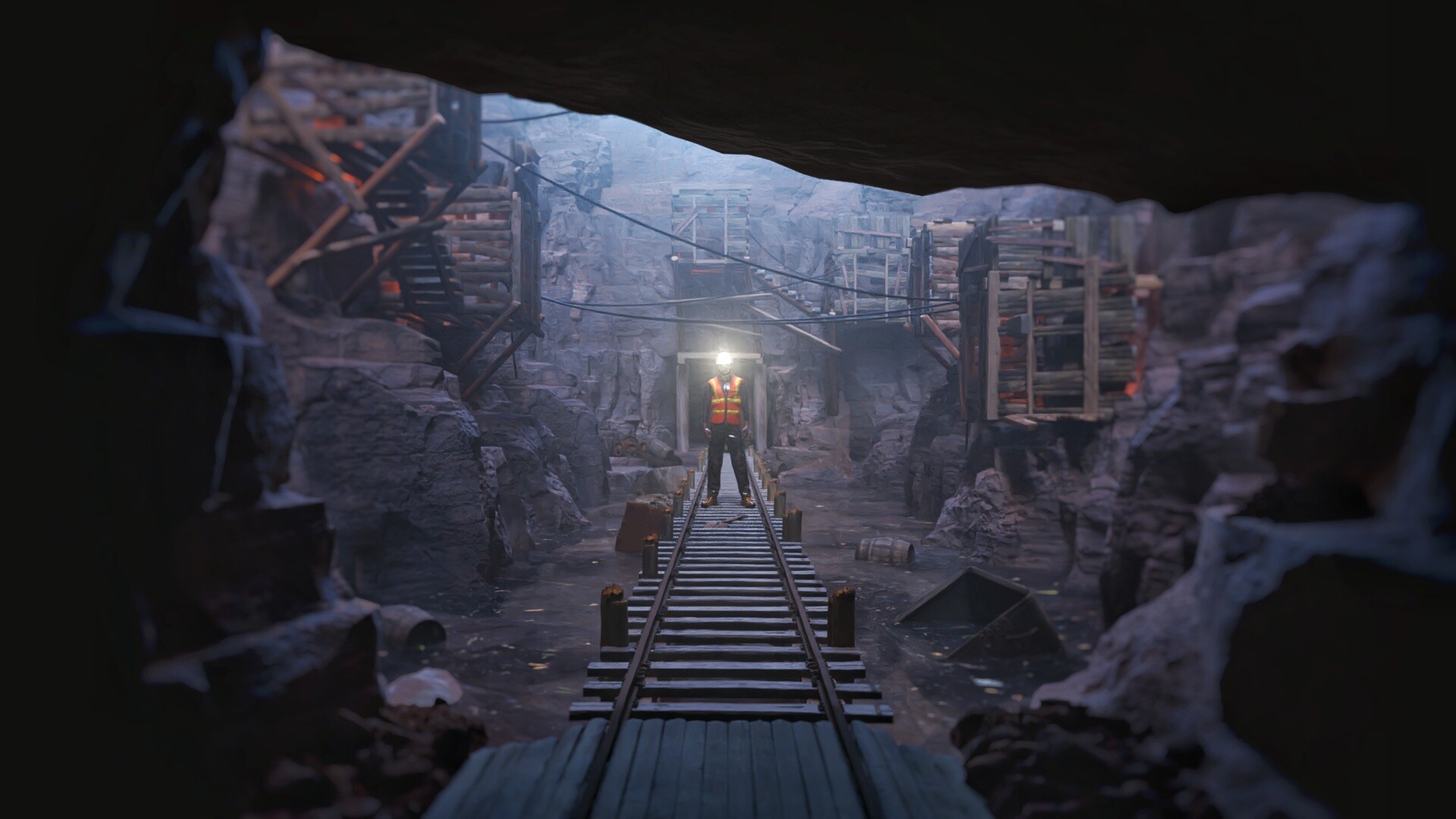 ArtStation - Mine Cave