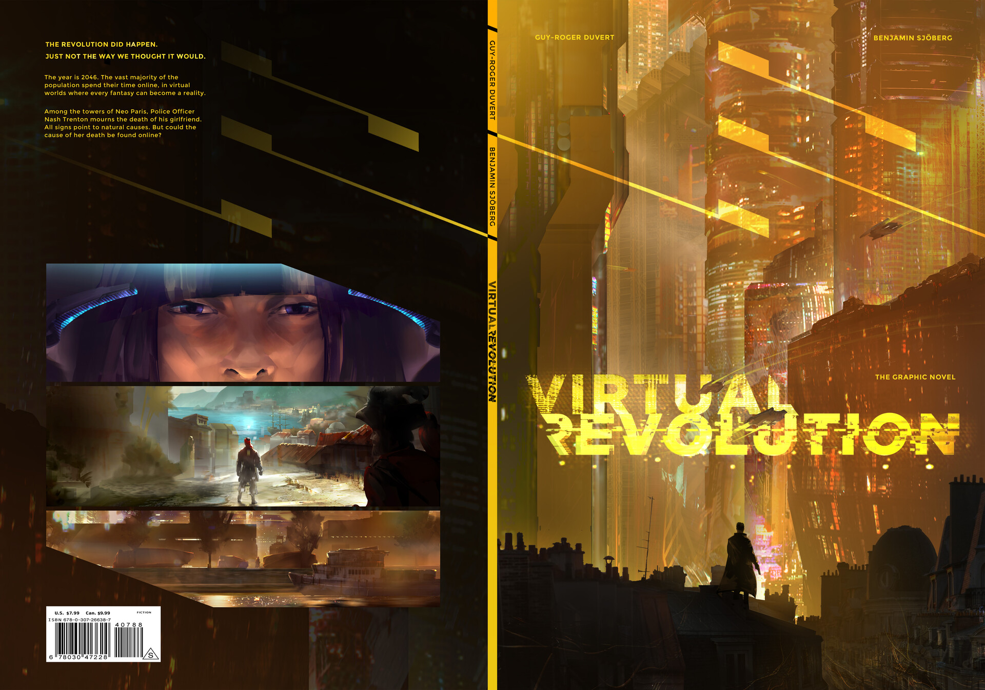 ArtStation - 'Virtual Revolution' Graphic Novel