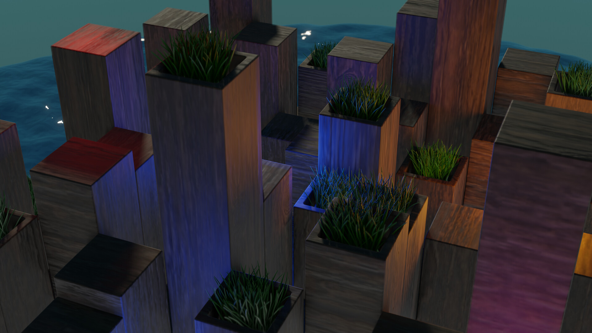 ArtStation - Green Town