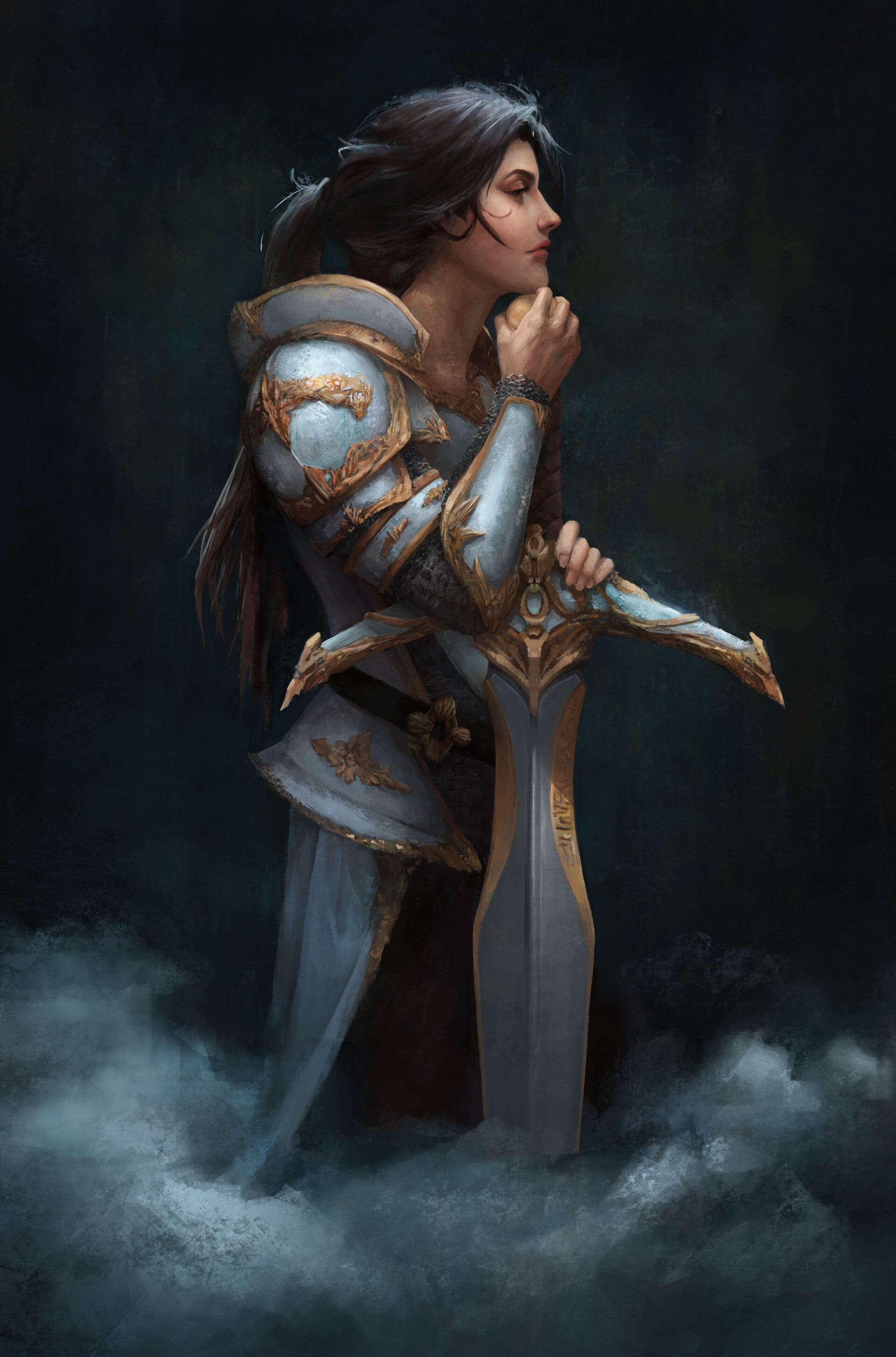 ArtStation - Lone Paladin