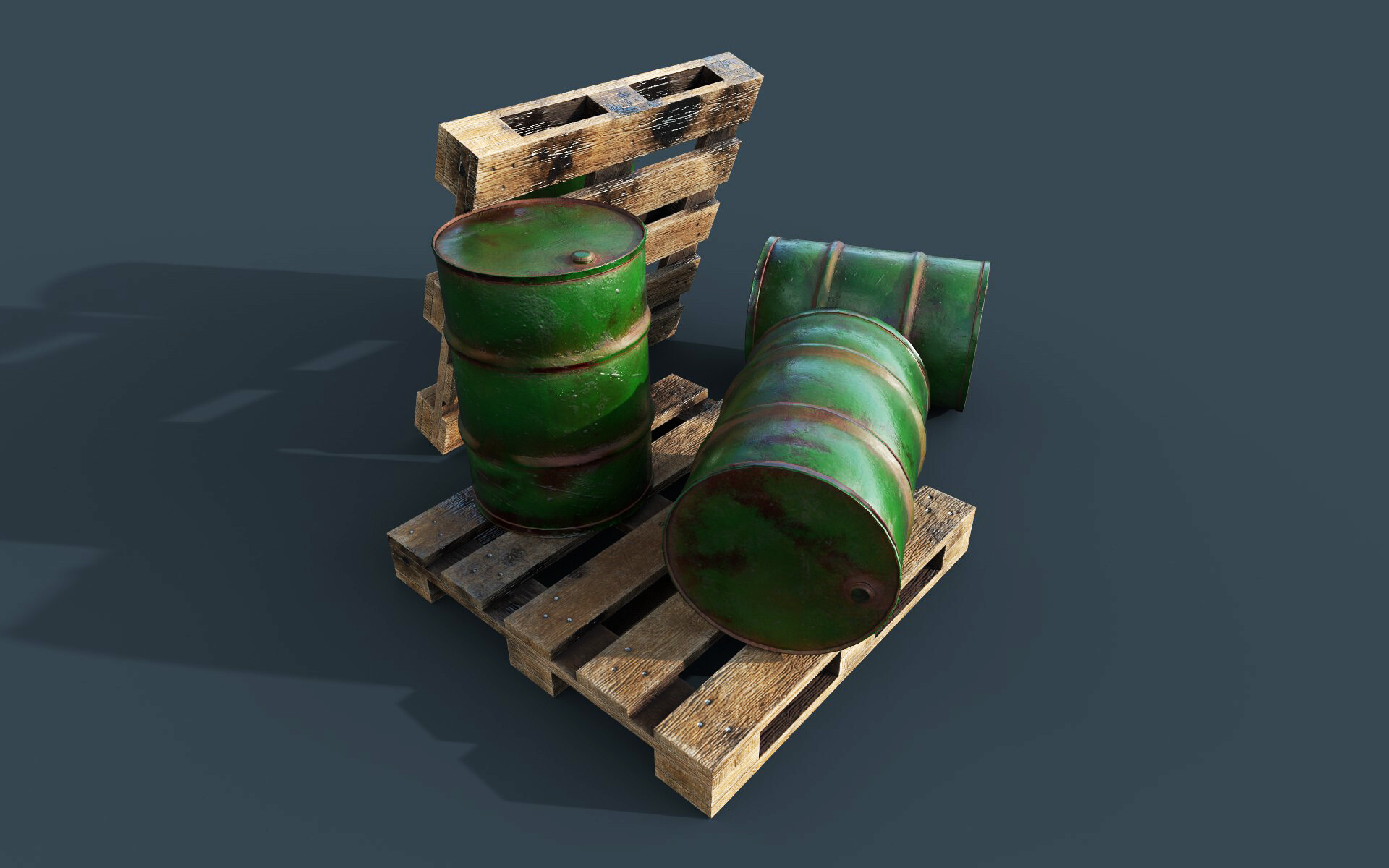 ArtStation - Barrels Props