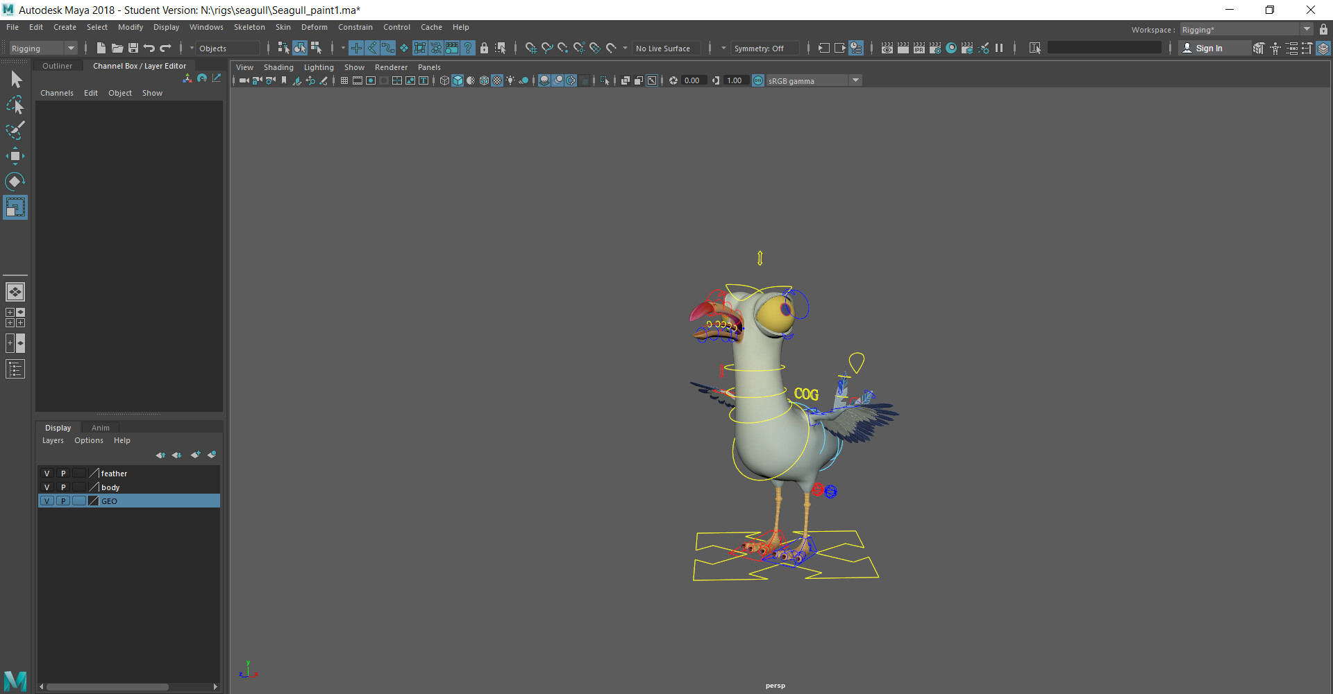 ArtStation - BIRD rig