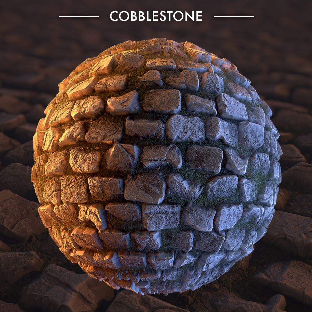 ArtStation - Substance Designer - Cobblestone