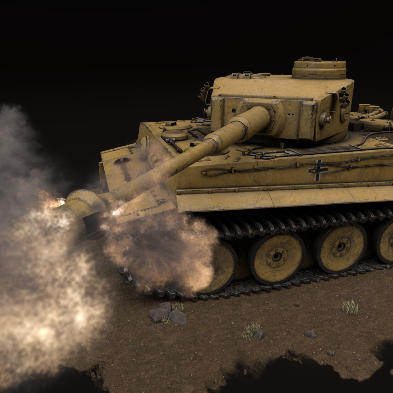 ArtStation - Tiger I Tank - Panzerkampfwagen VI