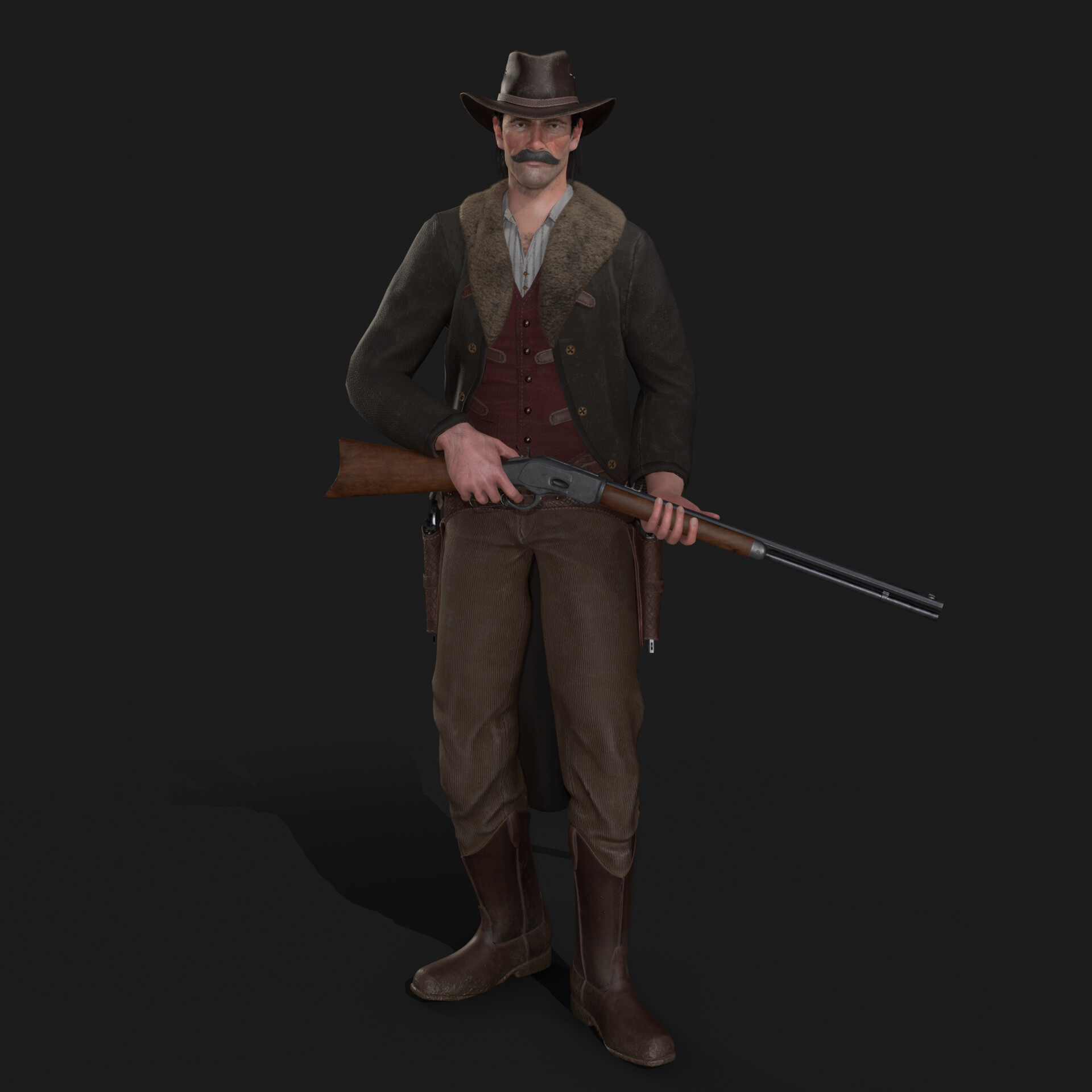 ArtStation - Gunslinger - Real-time