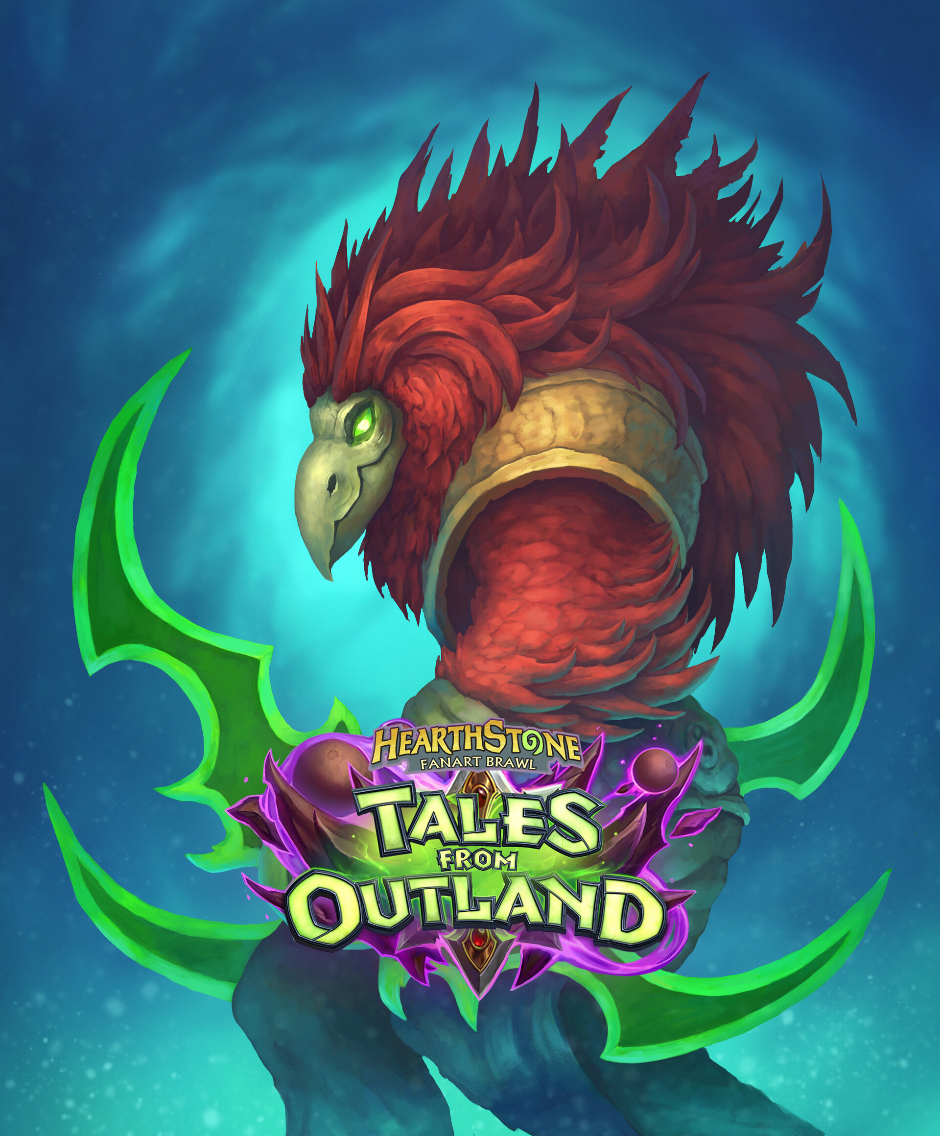 ArtStation - Arakkoa demon hunter