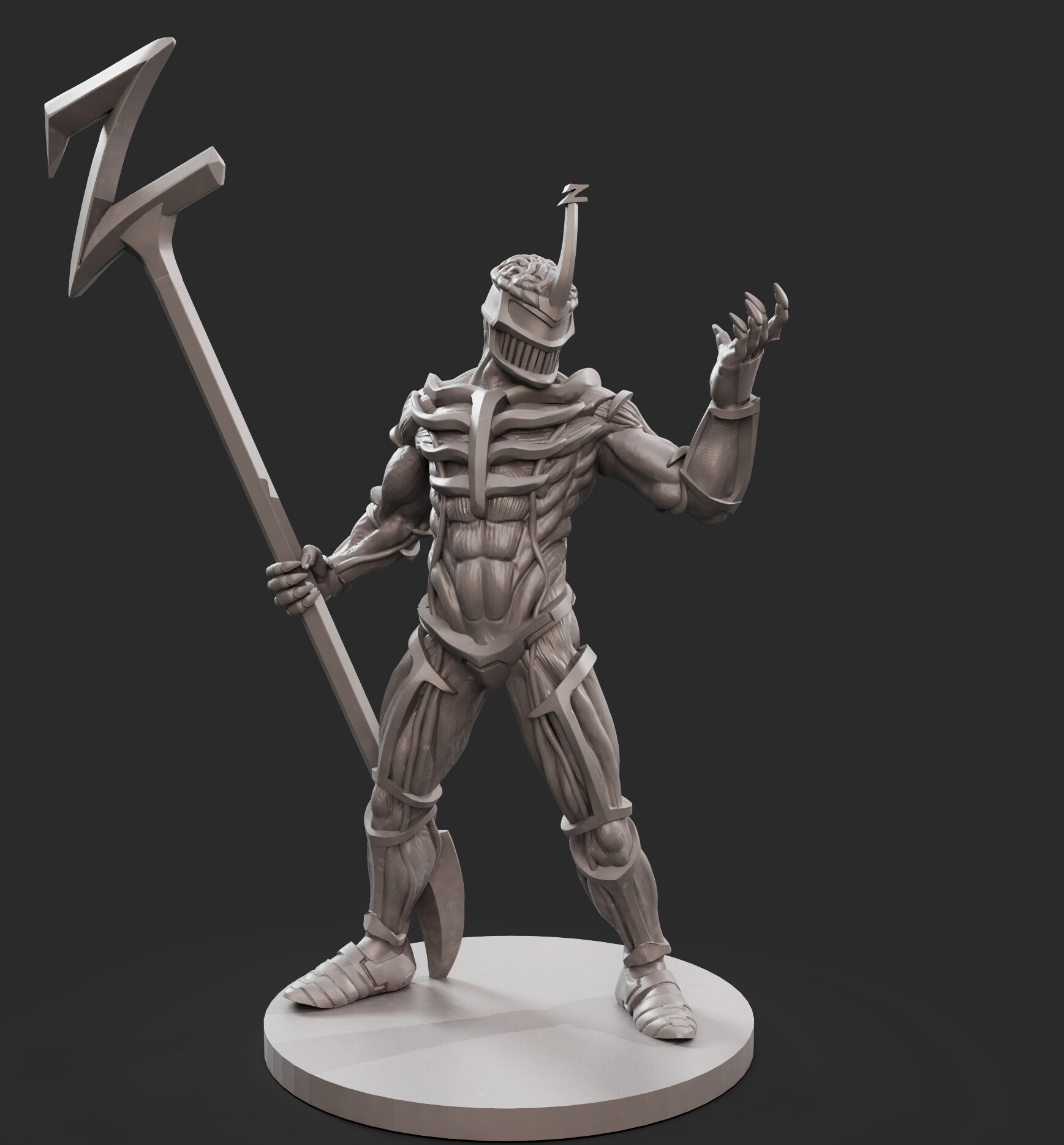 ArtStation - Power Rangers: Heroes of the Grid miniatures game villains
