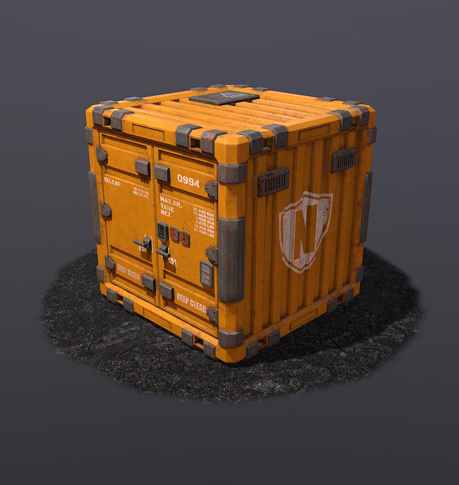 ArtStation - Shipping Container