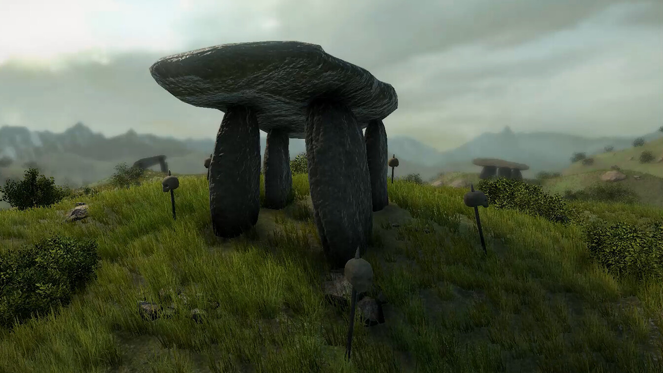 ArtStation - Celtic Megaliths - Environment Design