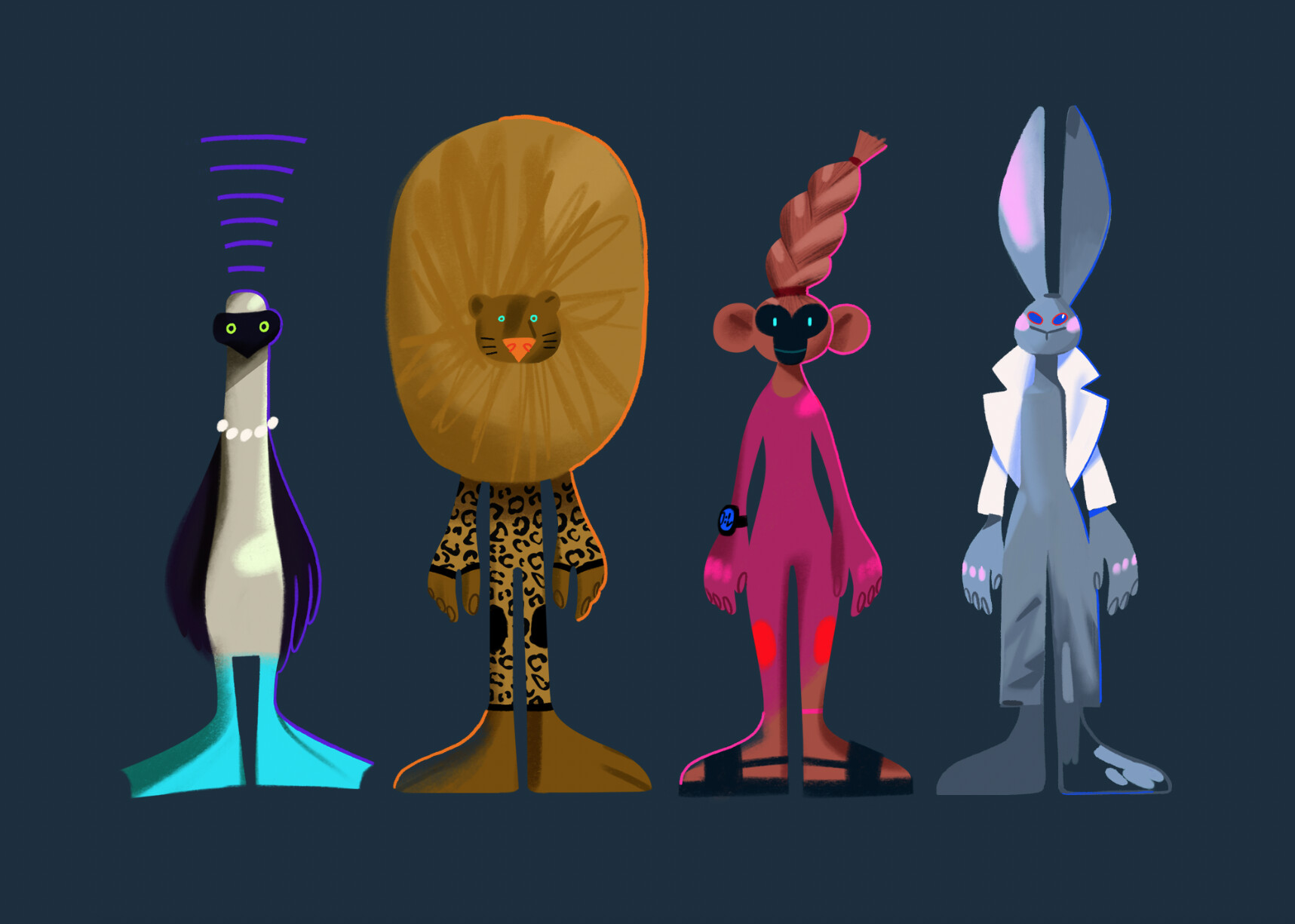 ArtStation - Animal-Aliens