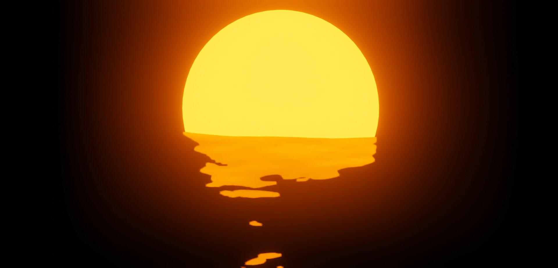ArtStation - Sunset in Blender