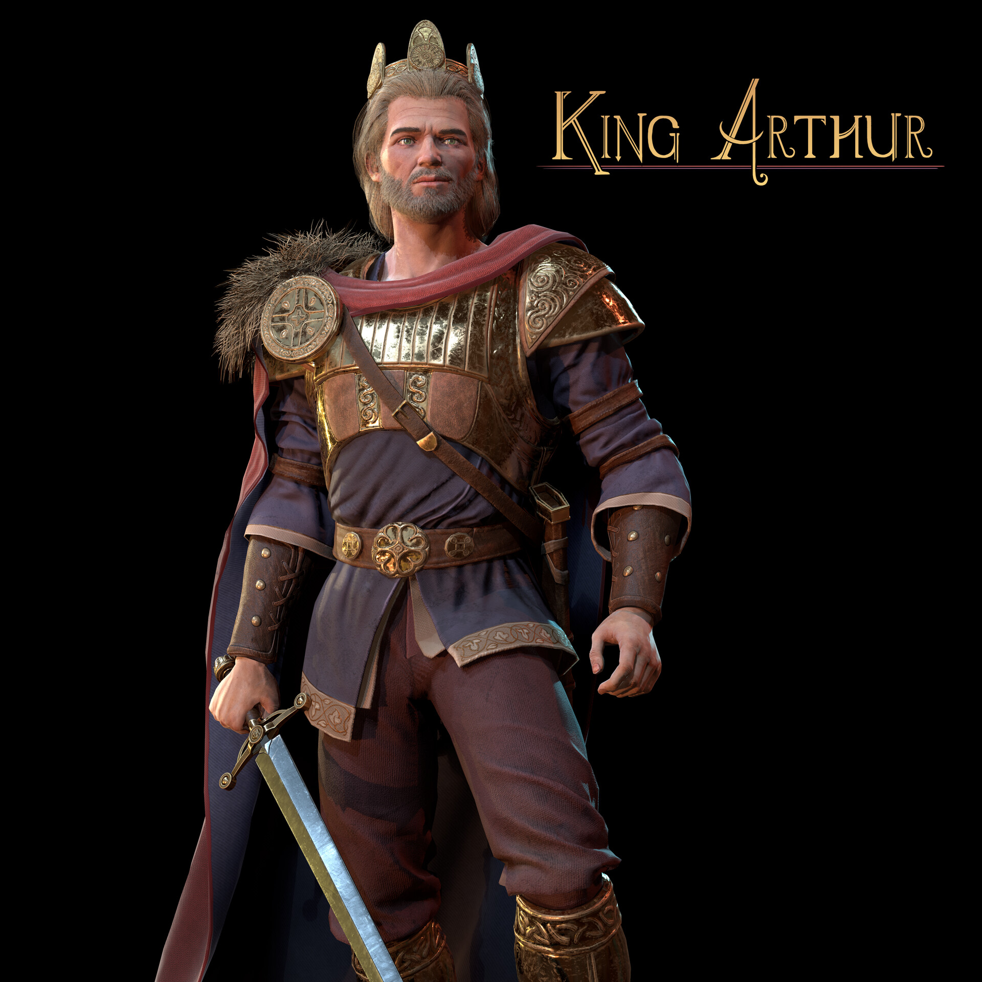 Artstation King Arthur