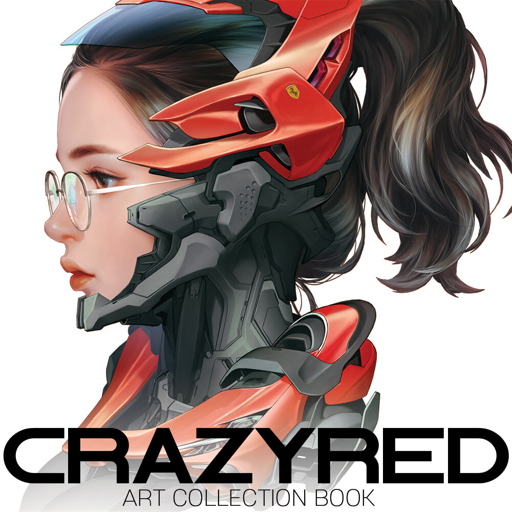 ArtStation - CRAZYRED ARTBOOK COVER